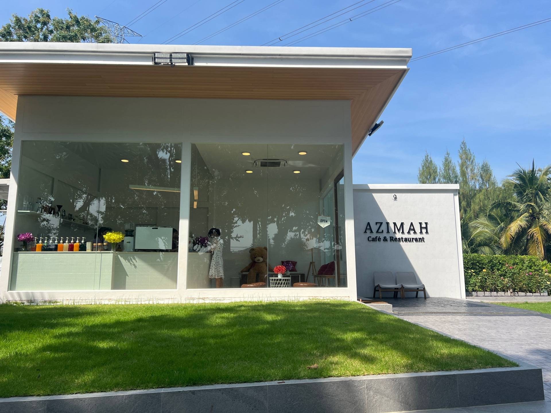 รีวิว The Azimah Cafe & Resturant - สำหรับสายส่วนตัว เงียบๆ กินลมชิวดอก ...