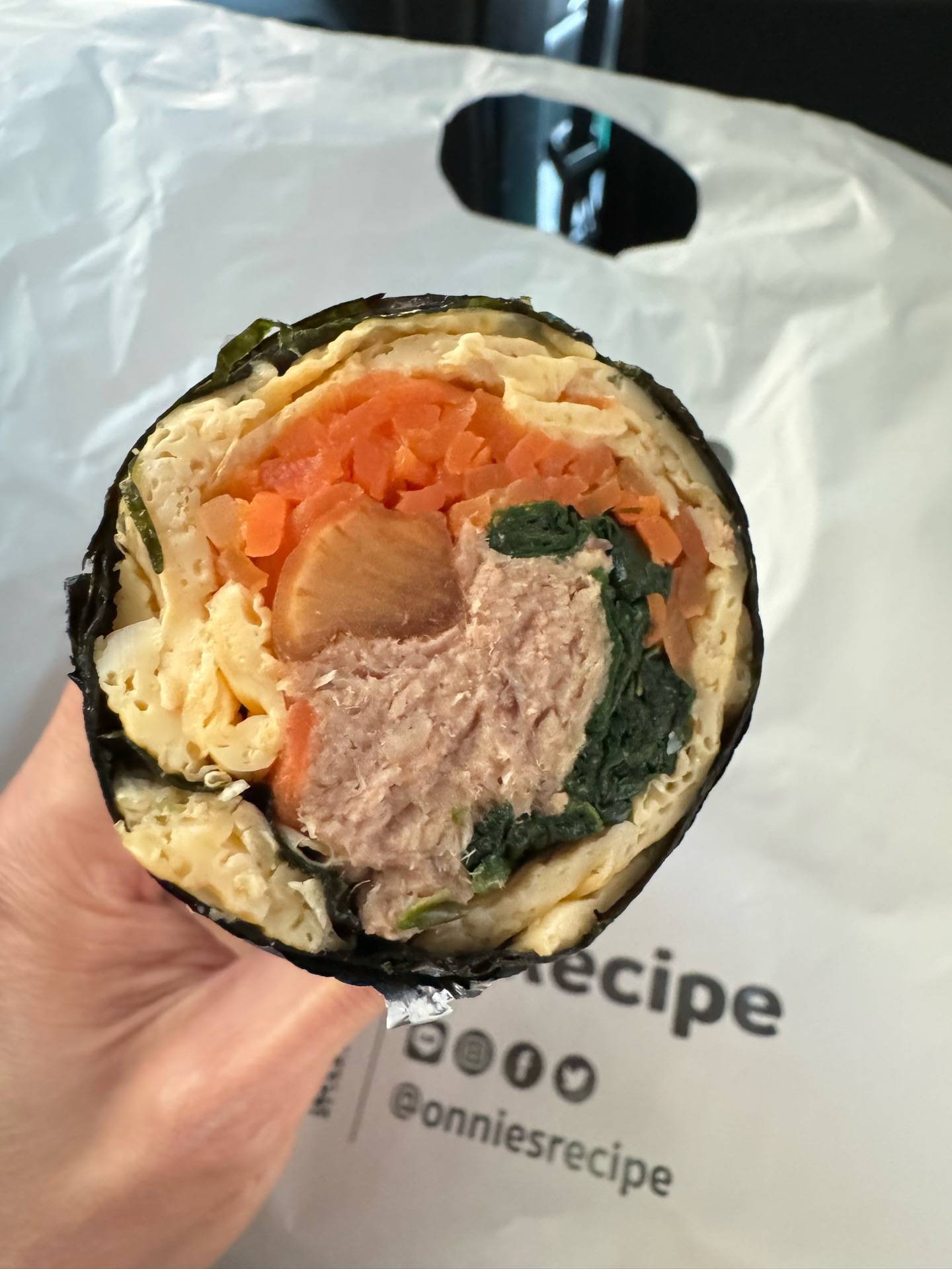 รีวิว คิมบับคิง Gimbab King 김밥킹 Bora Korean Mart - รสชาติดี อร่อย เต็ม ...