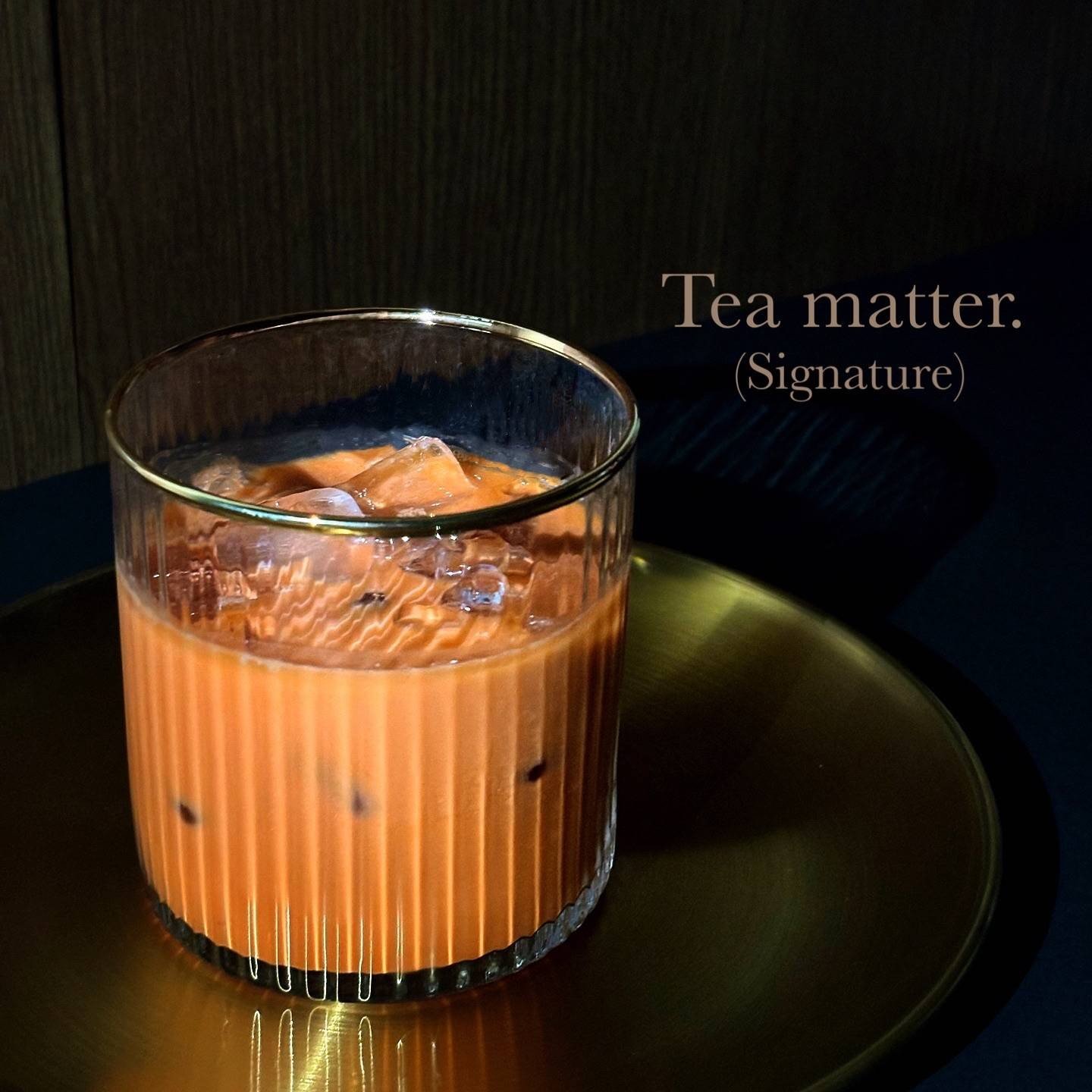 [รีวิว] ร้าน TEA MATTER ชาไทย | เมนูแนะนำ รูปภาพ ราคา