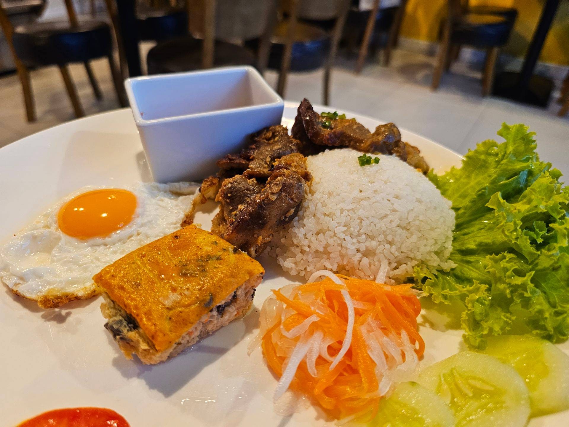 จมูกข้าวหมูย่าง ร้าน เฝออร่อย Pho Aroi บางนา