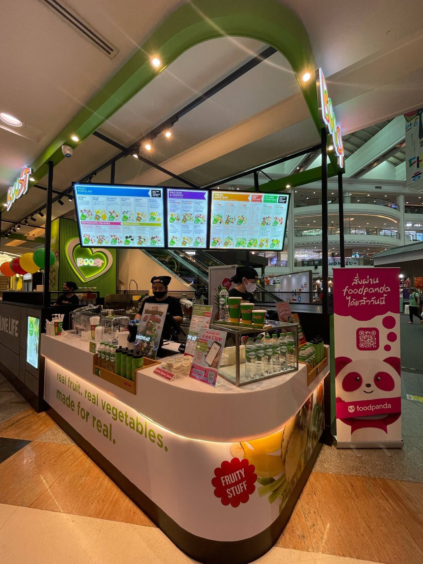 รีวิว Boost Juice Bars Seacon Square - บูทความสดชื่น ด้วยน้ำผลไม้ปั่น Boost