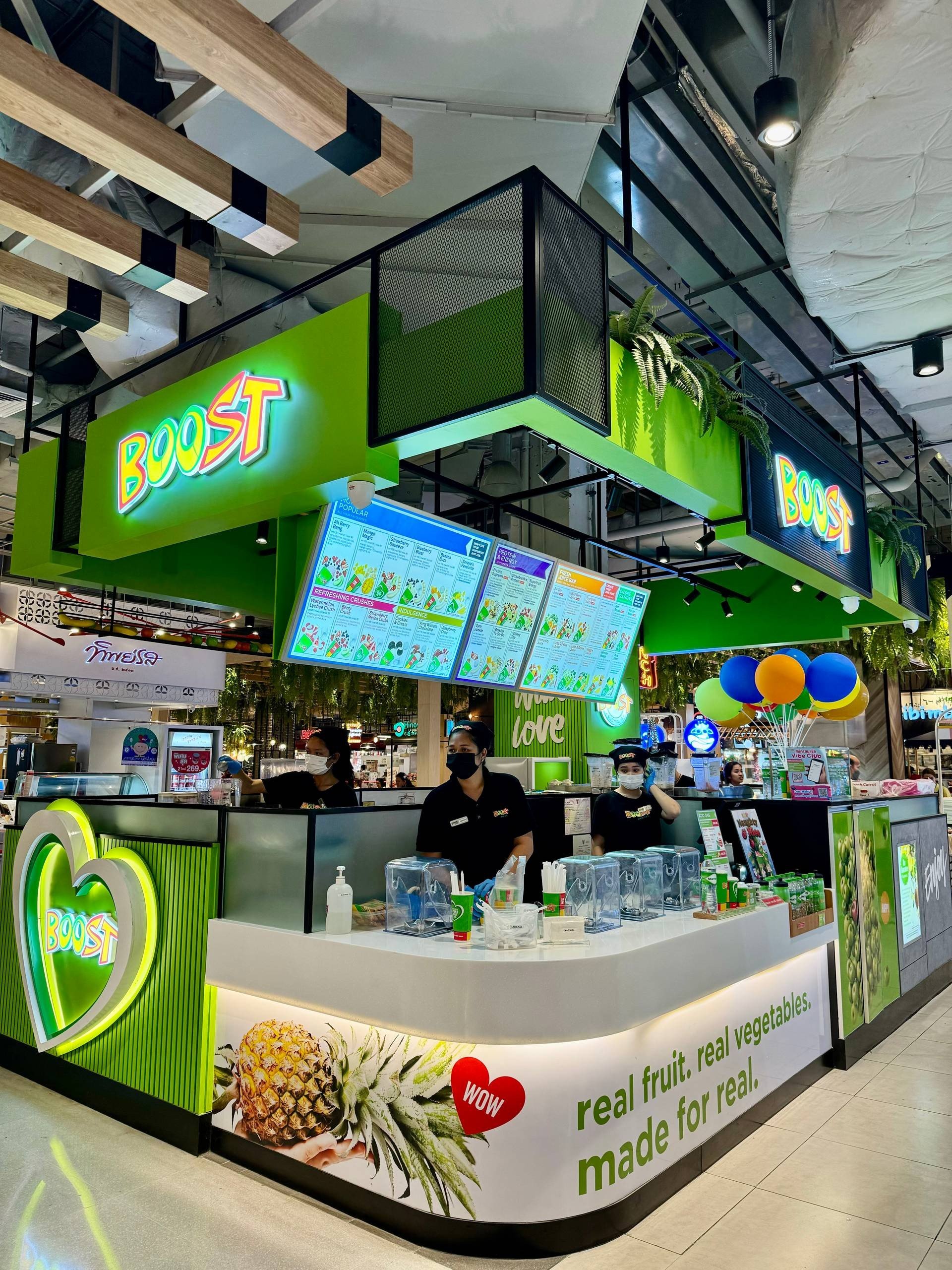 รีวิว Boost Juice Bars เดอะมอลล์ งามวงศ์วาน - " Boost Juice Bars ...