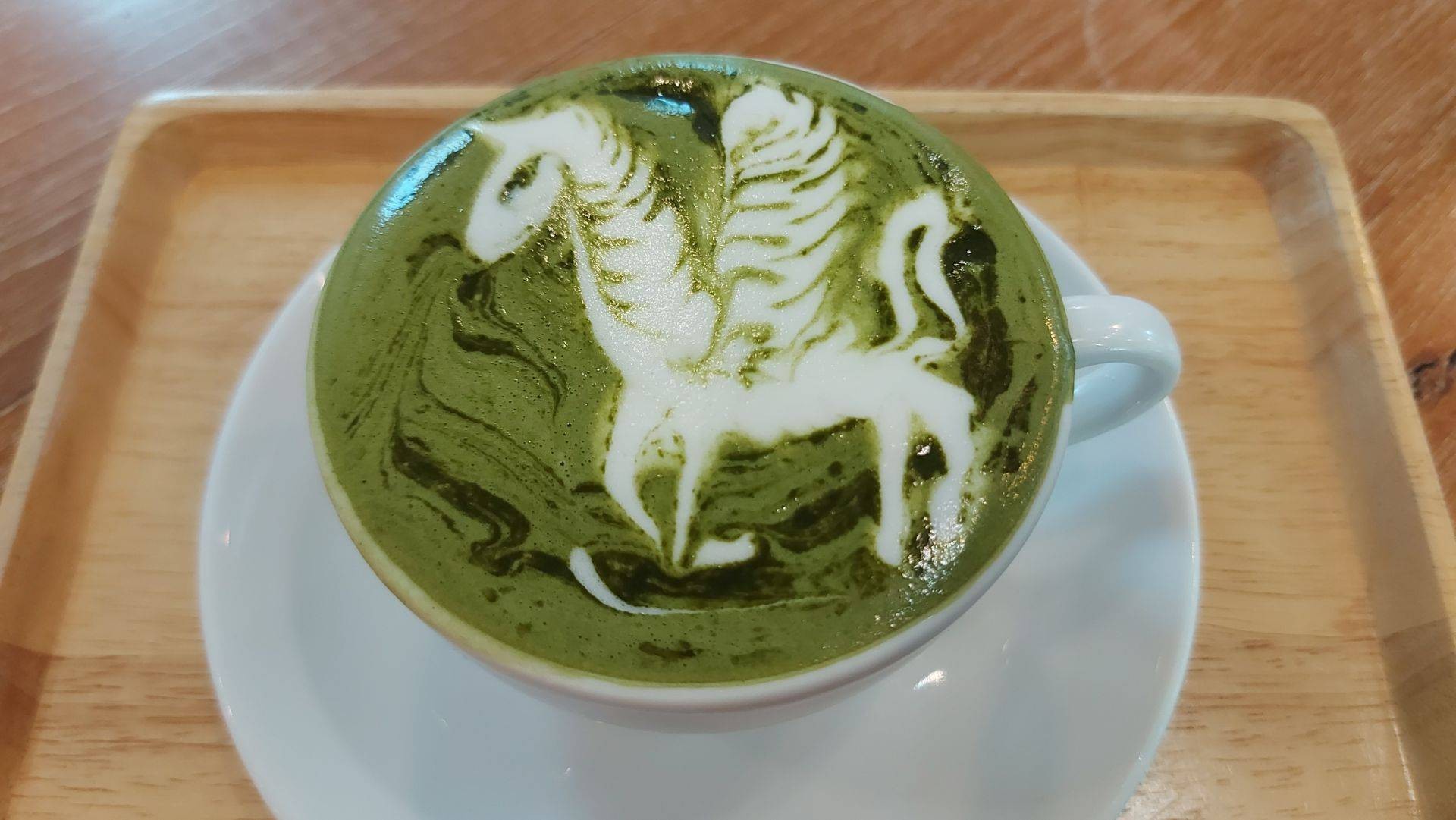 รีวิว Bluekoff Udon - กาแฟดี ลาเต้อาร์ตเลิศ