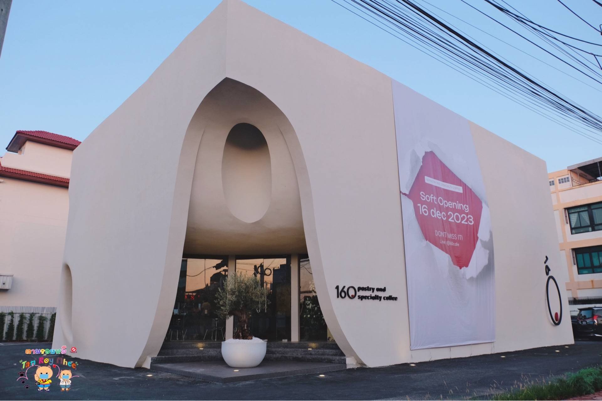 รีวิว 160°C pastry & specialty coffee cafe chonburi - คาเฟ่สวยเปิดใหม่ ...