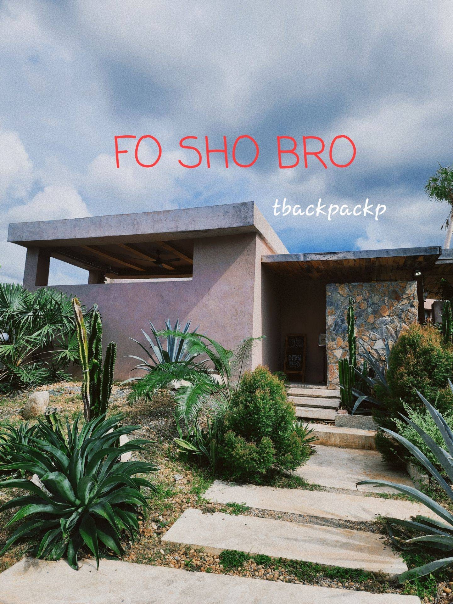 รีวิว Fo Sho Bro - - Fo Sho Bro Cafe สุดคิ้ว ย่านบางนา 🏡