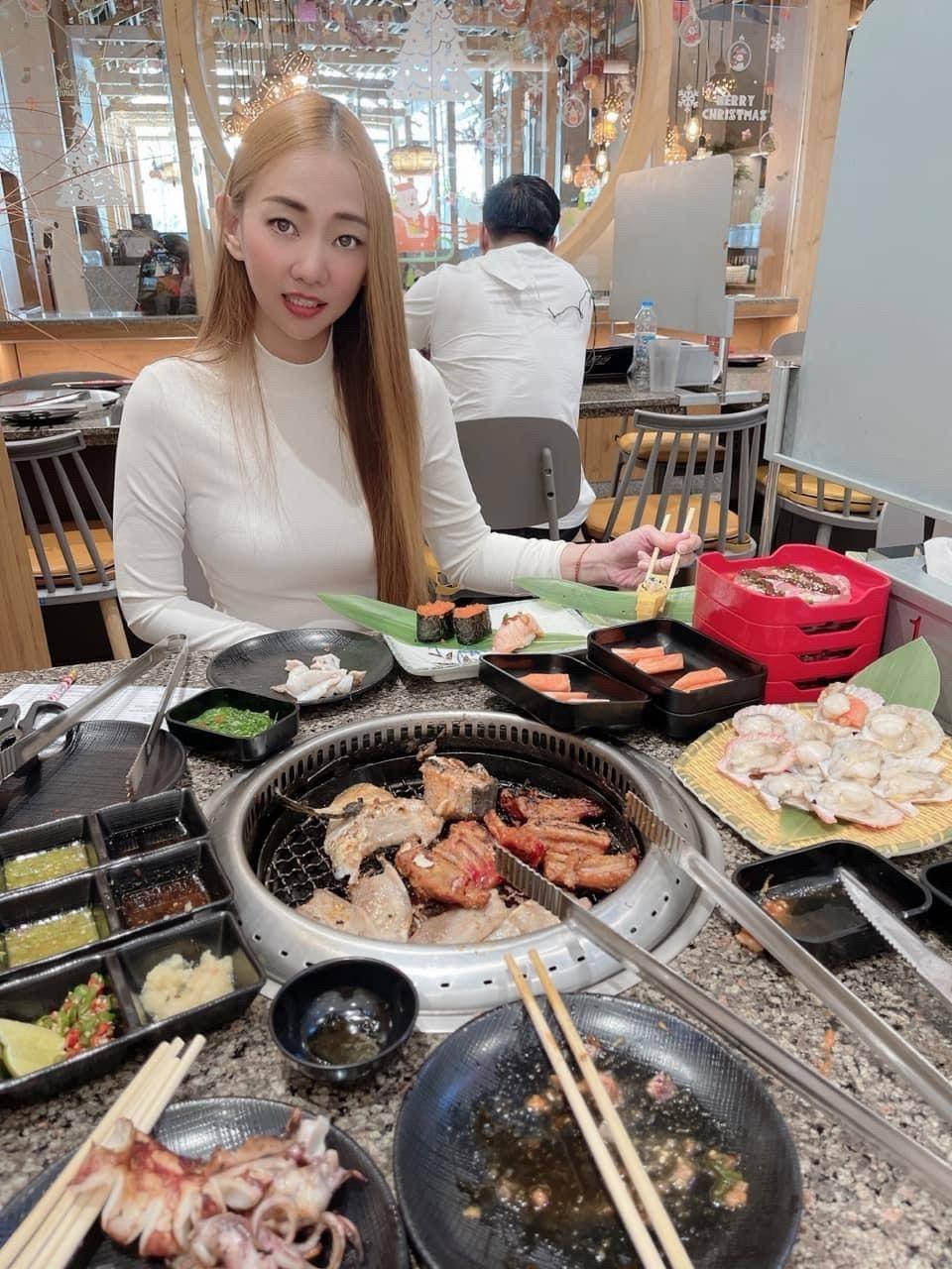 รีวิว แซลมอน Neta grill มาร์เก็ตวิลเลจ รังสิตคลองสี่ - ปิ้งย่างสุดคุ้ม วัตถุดิบพรีเมี่ยม