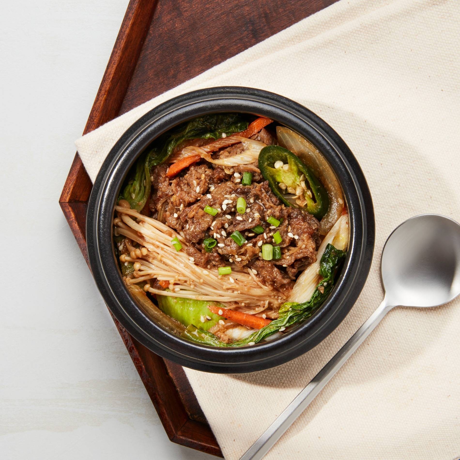 รีวิว อาหารเกาหลี บับซัง Bapsang Korean food เดอะ คอมมอนส์ ทองหล่อ