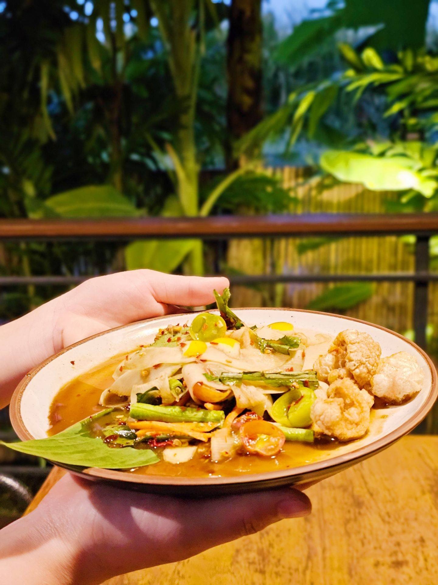 รูป ลานนัว Zaab in the garden ลานนัว พัฒนาการ