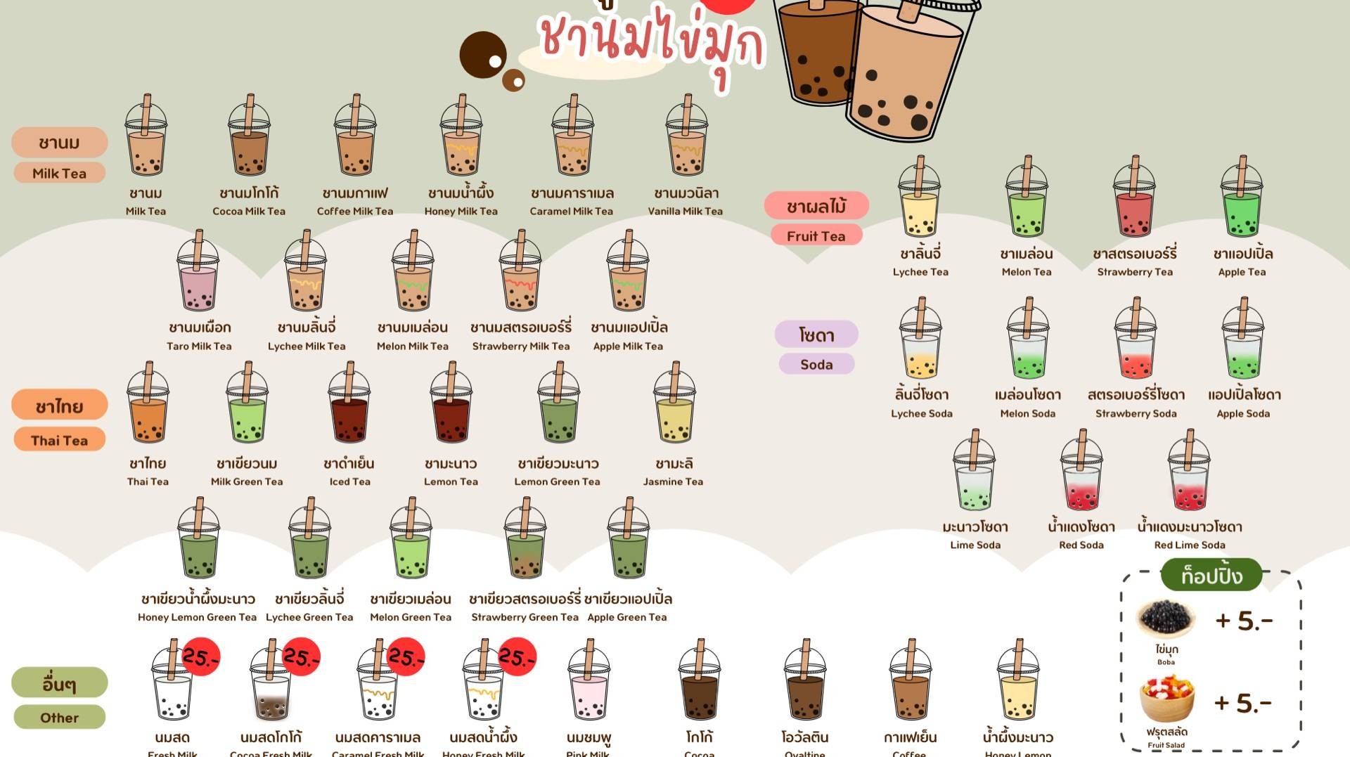 Hana Cha มีนบุรี - สั่งอาหารเดลิเวอรี | Wongnai x LINE MAN