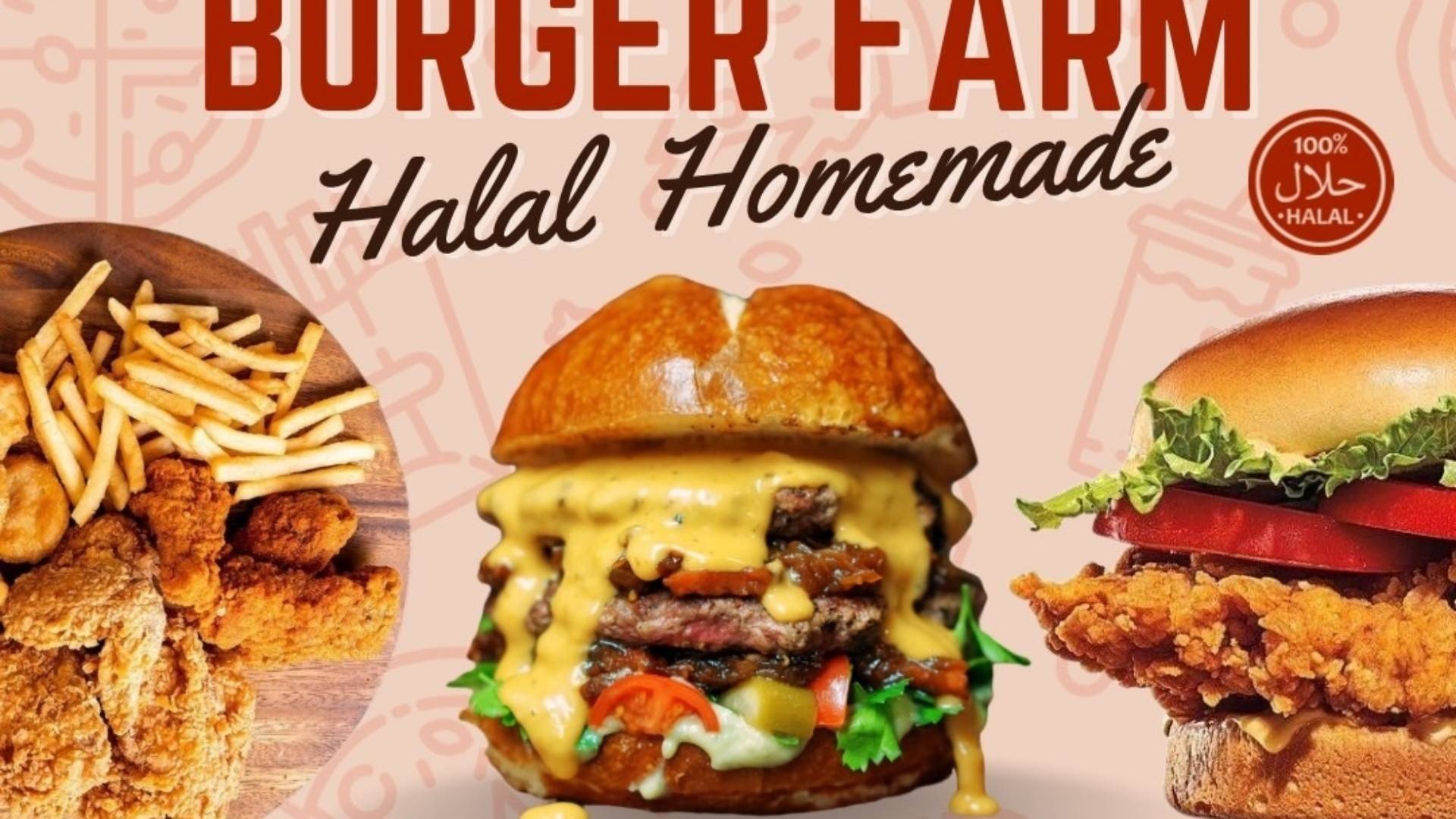Burger Farm Halal Homemade112 ลาดพร้าว112 - สั่งอาหารเดลิเวอรี ...