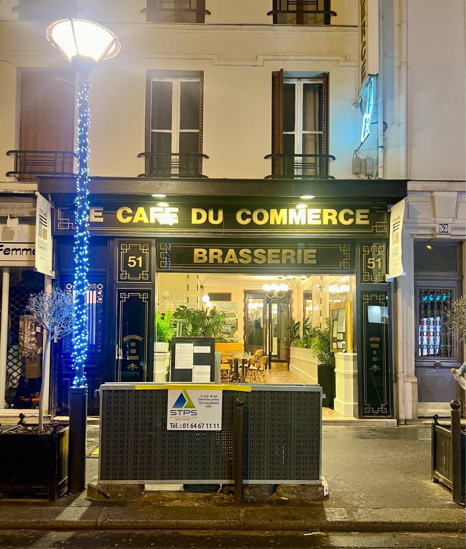 ร้าน Le cafe du commerce | รีวิวร้านอาหาร