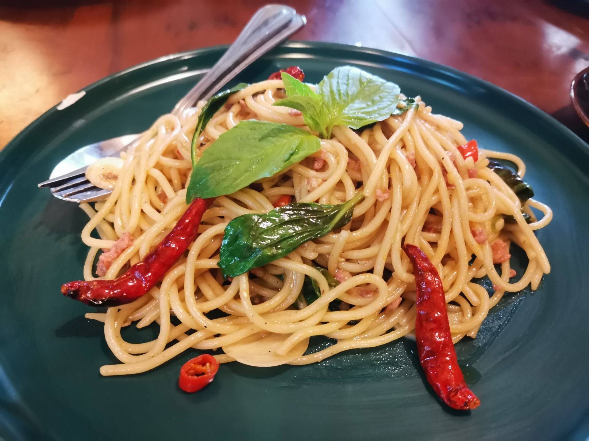 สปาเก็ตตี้ไส้อั่ว ร้าน Smith & Rabbit