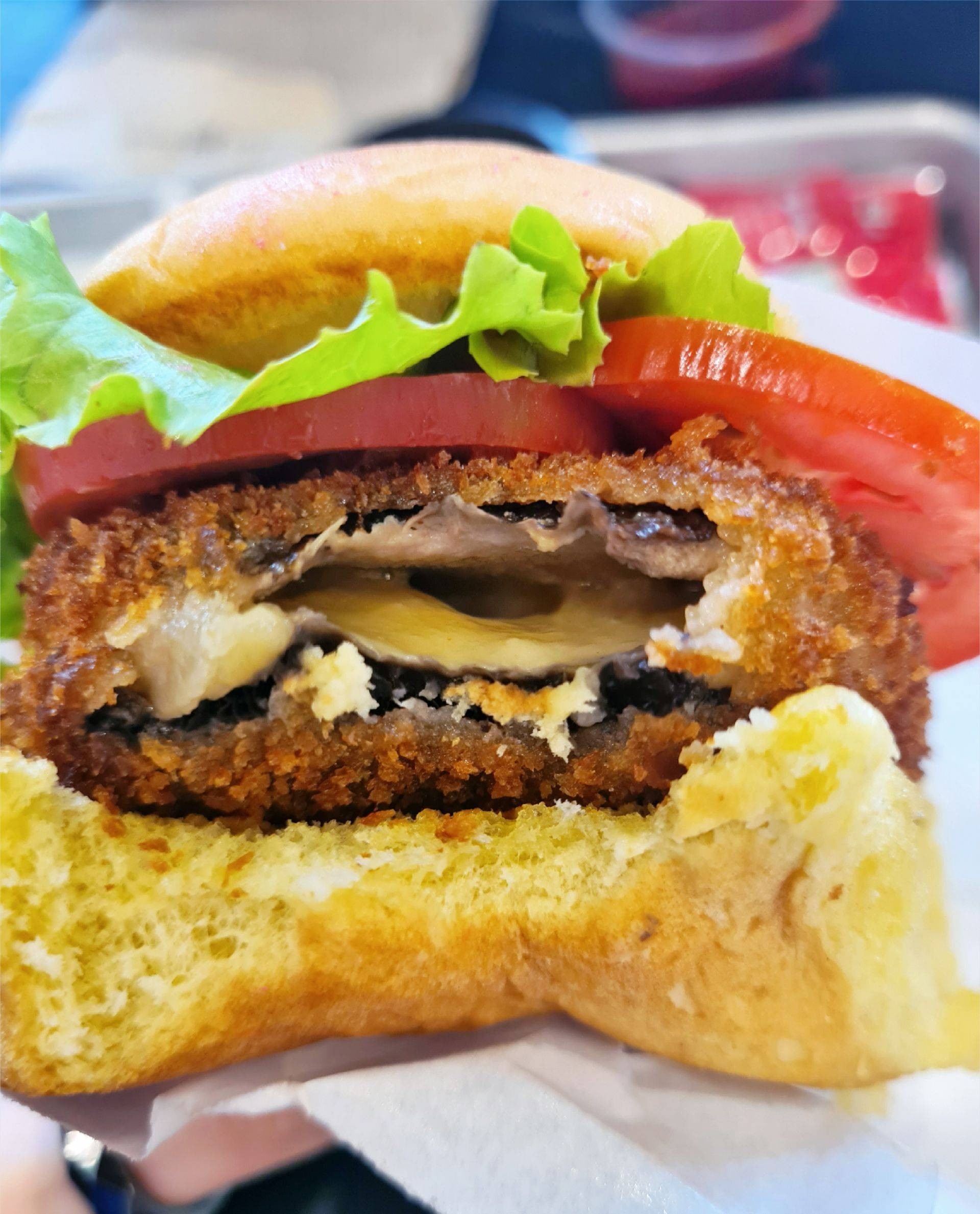 Shroom Burger ร้าน Shake Shack CentralWorld
