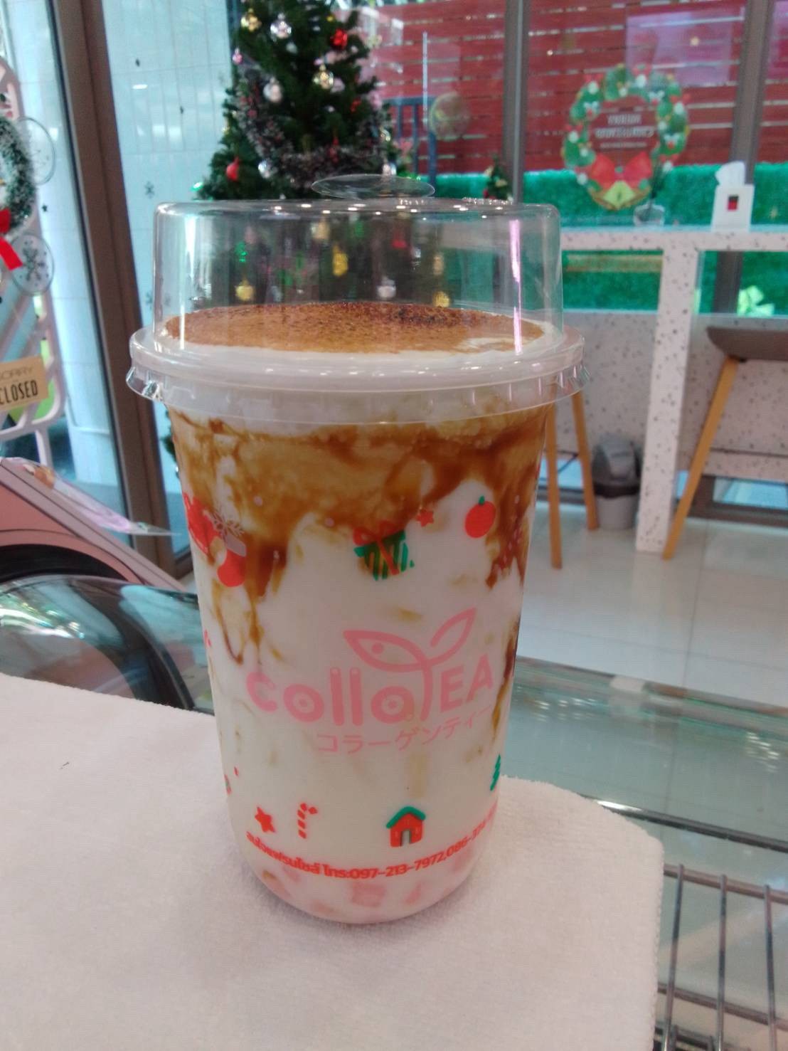รีวิว Colla tea รัชดา 18 - วันหยุดกำลังจะผ่านไป แล้วเมื่อไหร่คนที่มีใจจะผ่านมา🥰🥰🥰