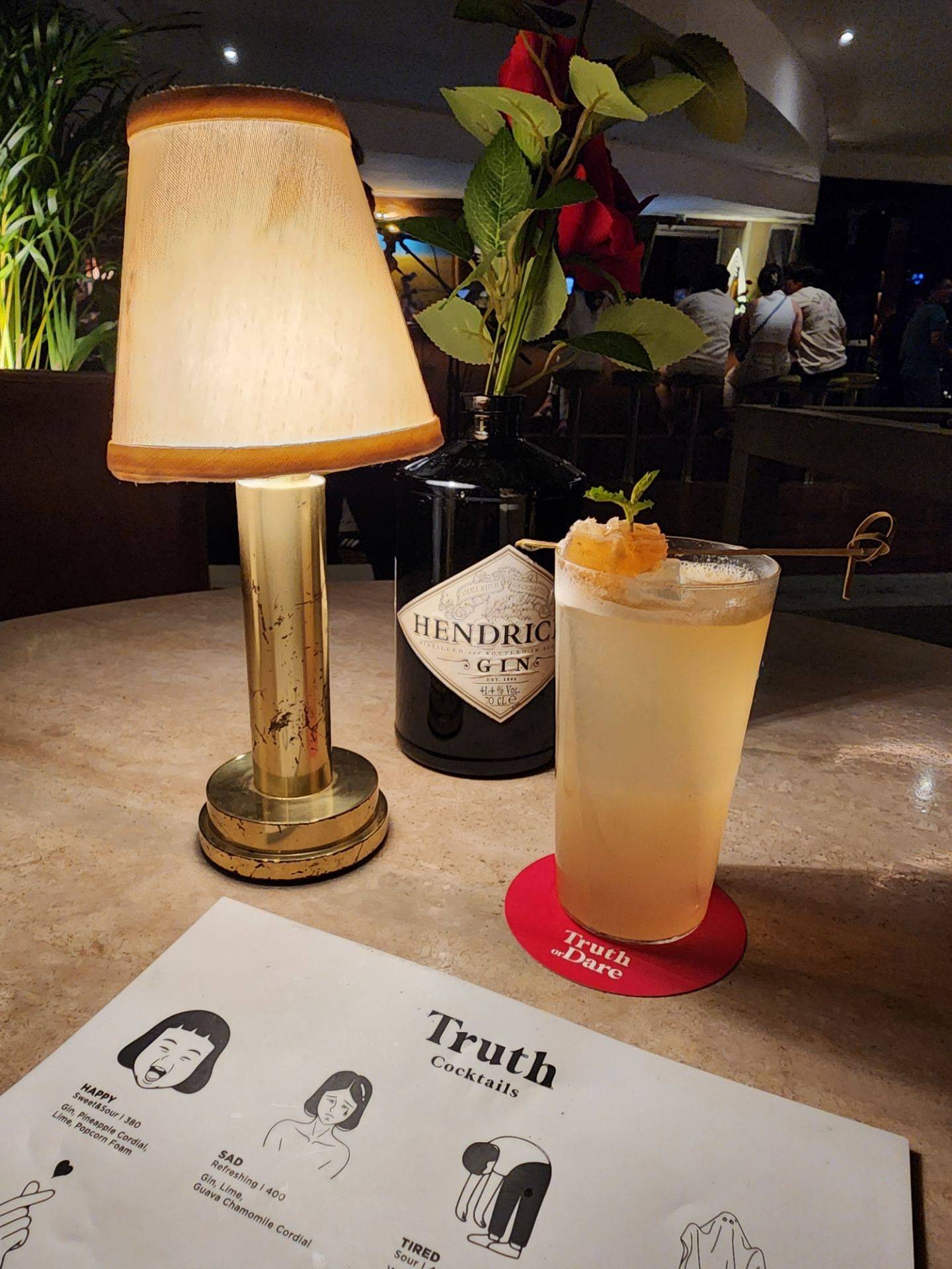 ร้าน Truth Or Dare Bar Lung suan | รีวิวร้านอาหาร