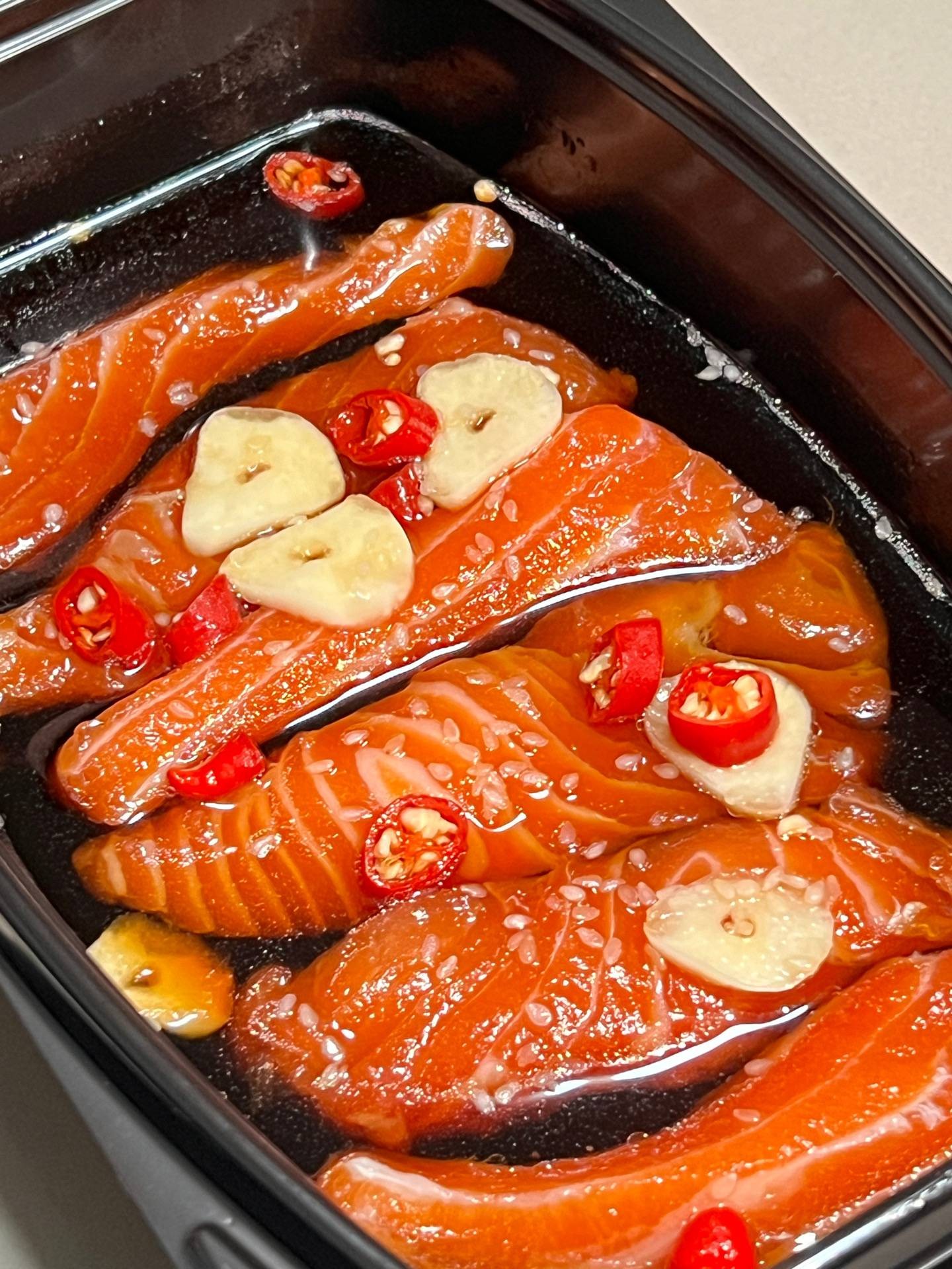 แซลมอนดอง โฮมเมด (SALMON DONG HOMEMADE) - สั่งอาหารเดลิเวอรี | Wongnai ...