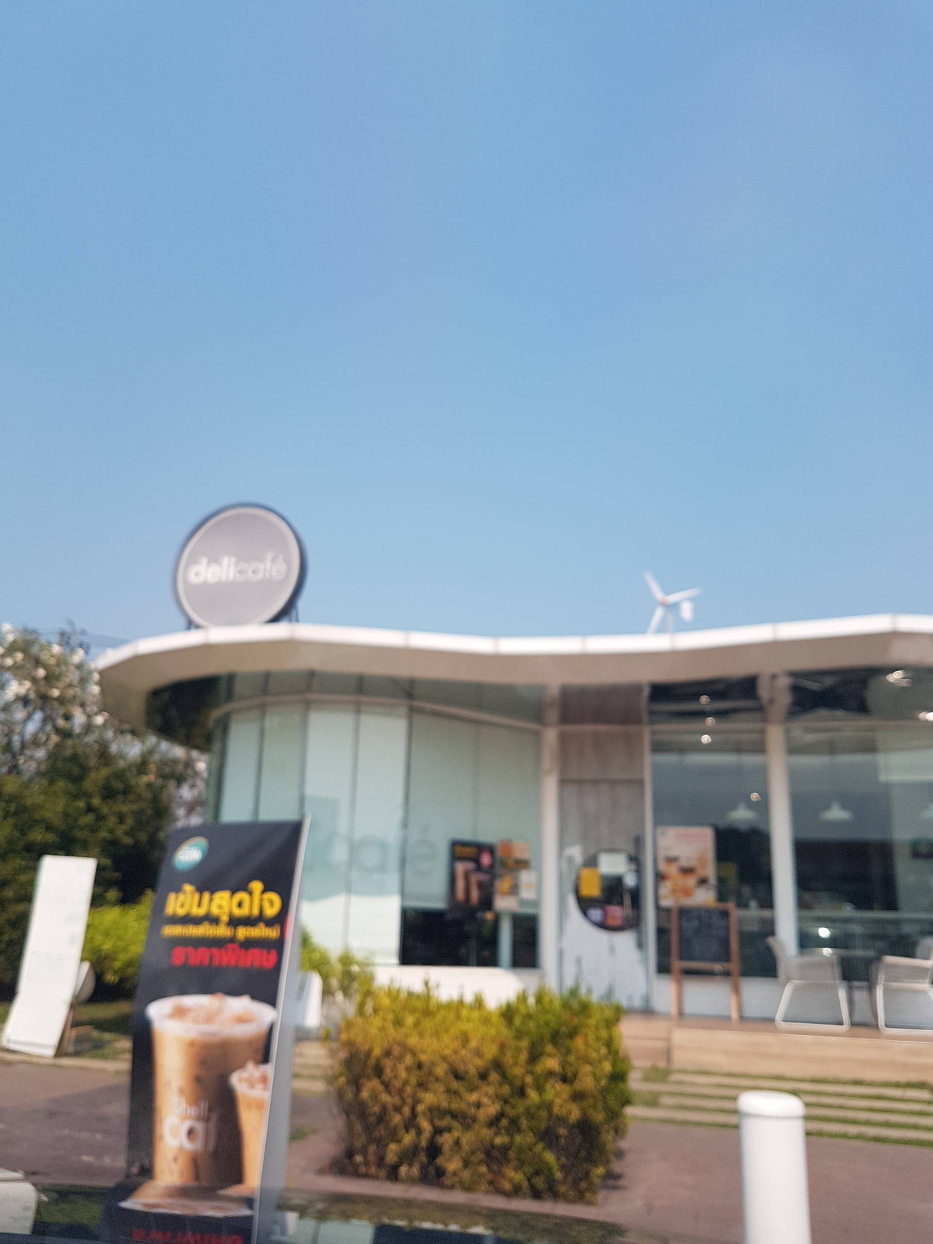 รีวิว Shell Café บางบัวทอง - ร้านกาแฟในปั๊ม shell แวะได้แต่อย่าคาดหวัง