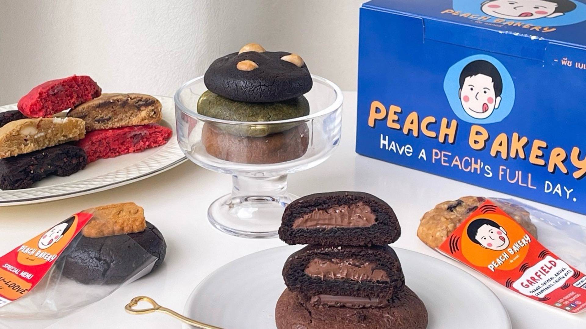 Peach Bakery - Soft cookies คุกกี้นิ่ม - สั่งอาหารเดลิเวอรี | Wongnai x ...
