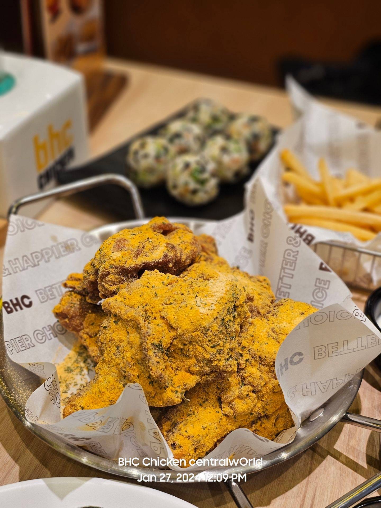 BBURINKLE ร้าน BHC Chicken CentralwOrld