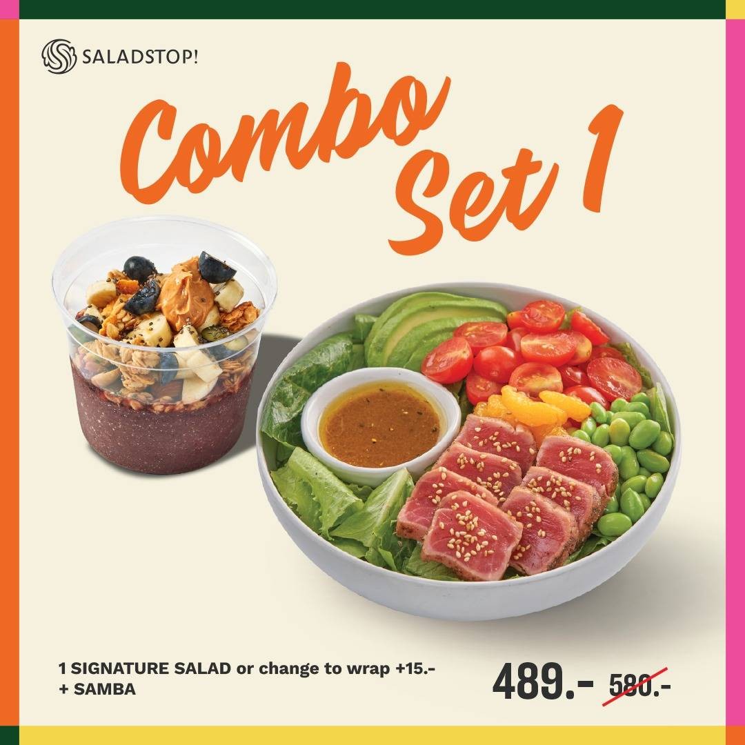 ร้าน SaladStop! The Emsphere | รีวิวร้านอาหาร