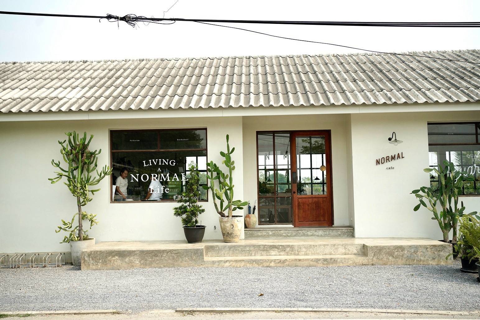 รีวิว Normal cafe & stay ราชบุรี - Eat & Stay คาเฟ่นอนเพลินโพธาราม