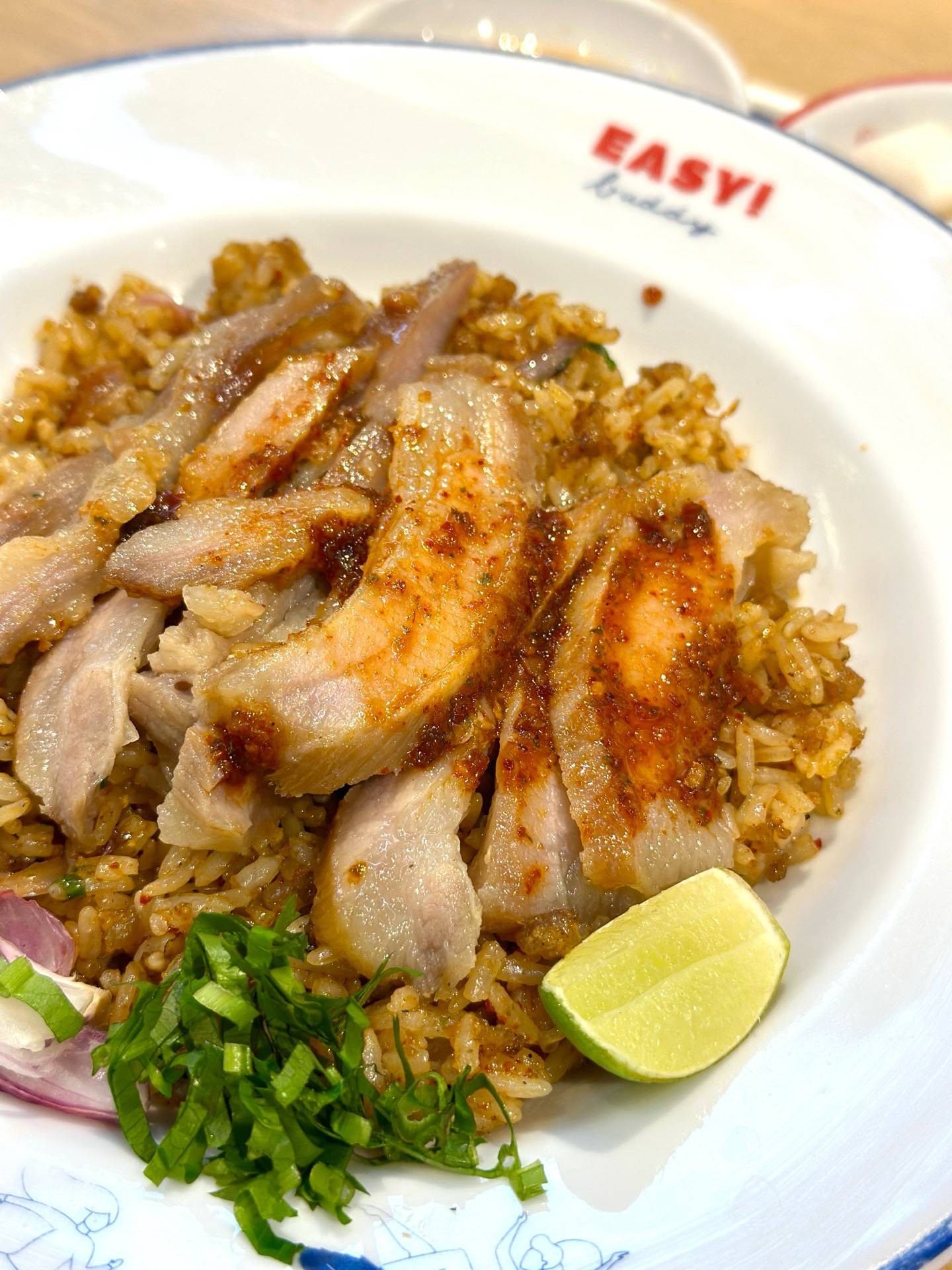 รีวิว Easy Buddy Central Ladprao - Easy Buddy ข้าวคั่วจานเดียว รสชาติ ...