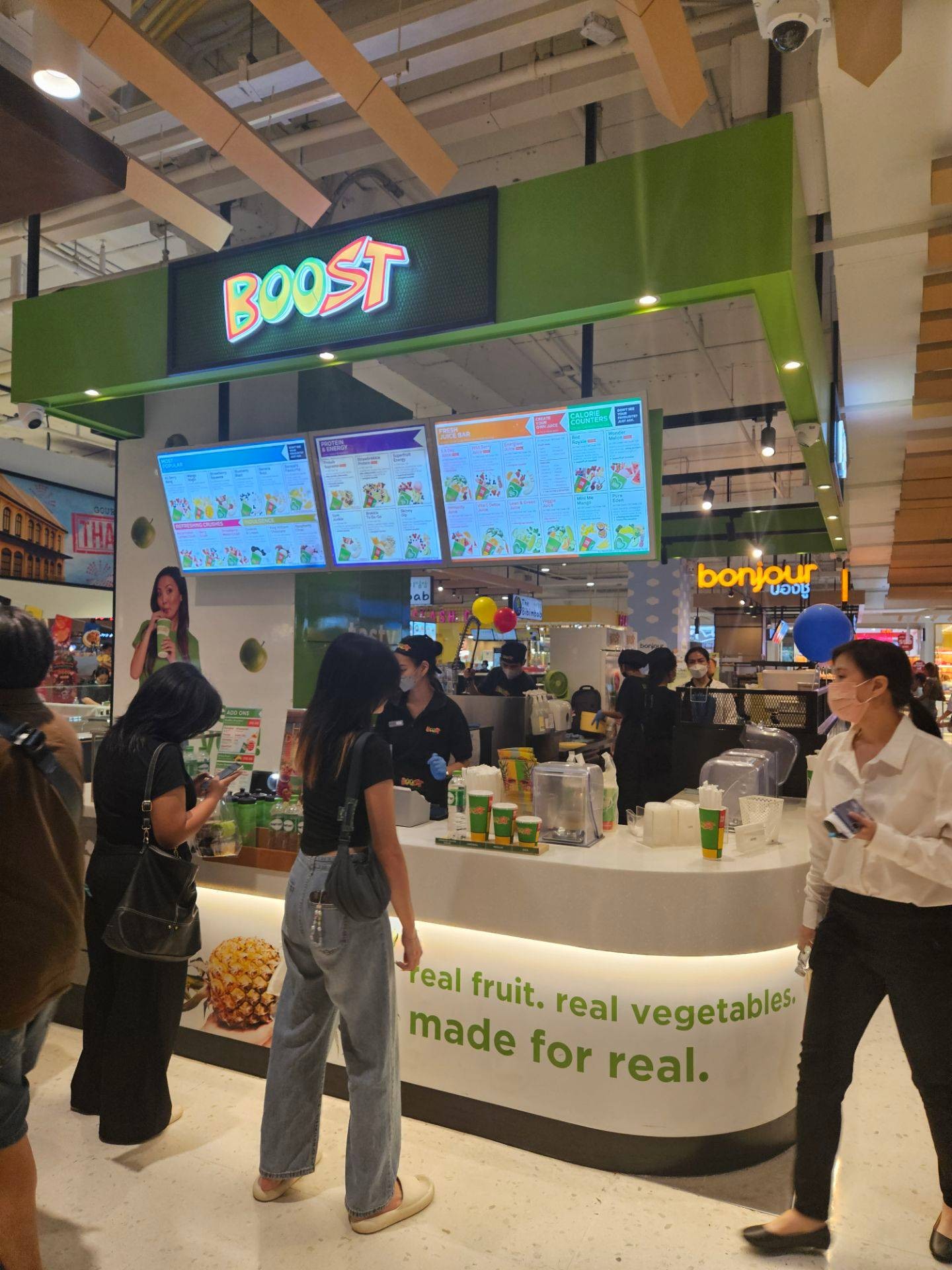 รีวิว Boost Juice Bars The Mall Thapra - รับ Boost ฟรีวันเกิด! รสใดก็ ...