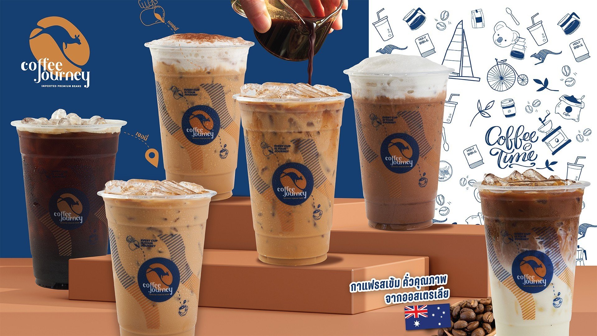 ร้าน Coffee Journey บางจาก เกษตร สุขาภิบาล 1 | รีวิวร้านอาหาร