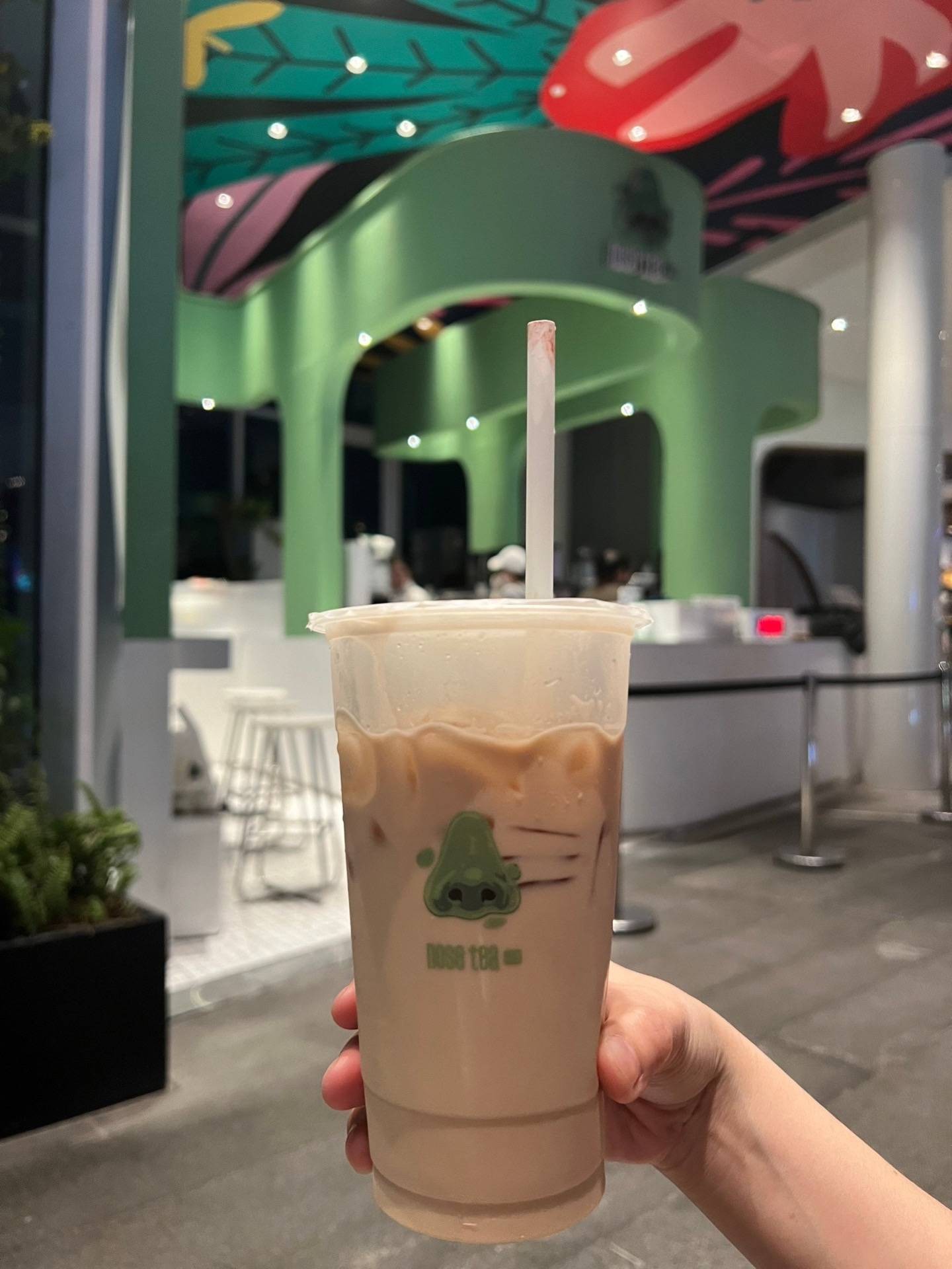รีวิว Nose tea (โนส ที) Emquartier - ชานมหอมหวานอร่อย