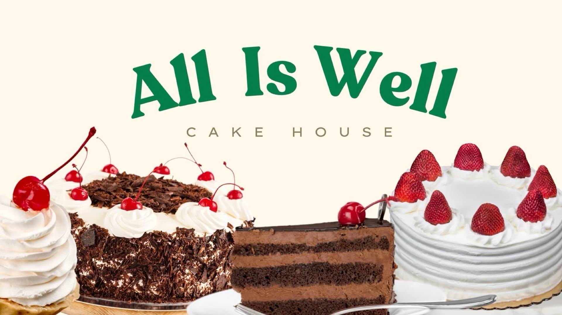 เค้กวันเกิด All Is Well Cake (ออลอีสเวล) เค้กมินิมอล Homemade Cake ...