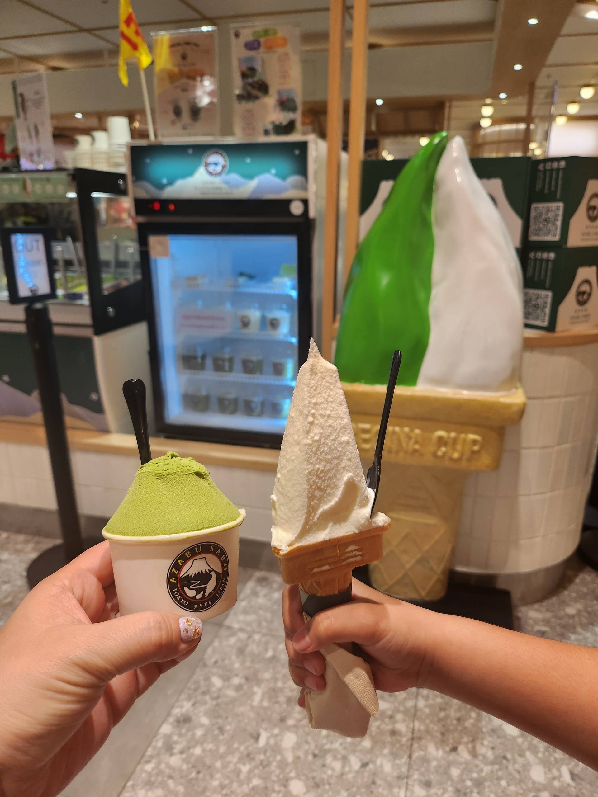 รีวิว Azabu Sabo เซ็นทรัลเวิลด์ - Matcha คือ Signature ส่วน Hokkaido ...