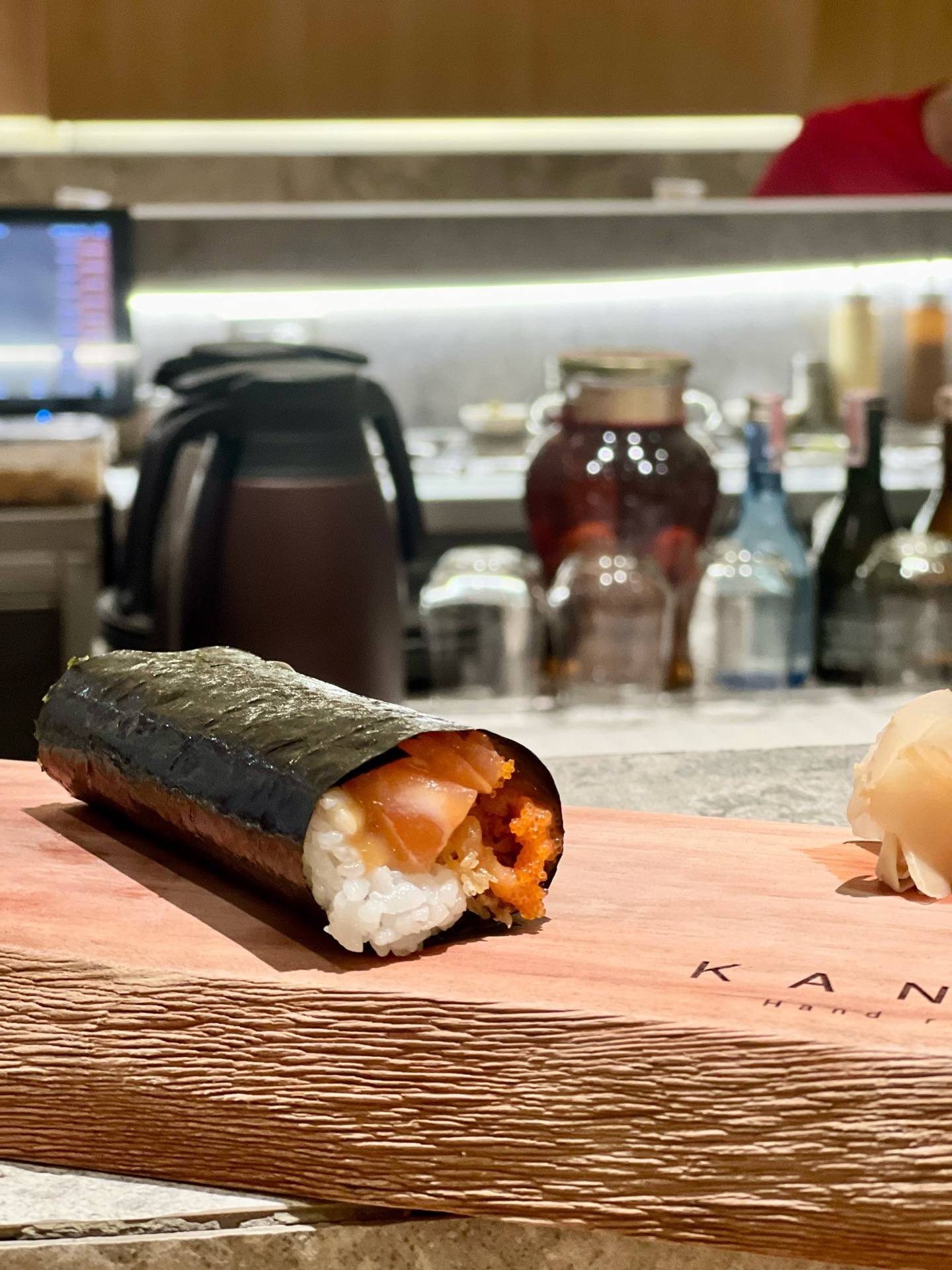 รีวิว Kanori Hand roll bar Emquartier ชั้น G - อีกสาขากับ Hand Roll แบบ ...