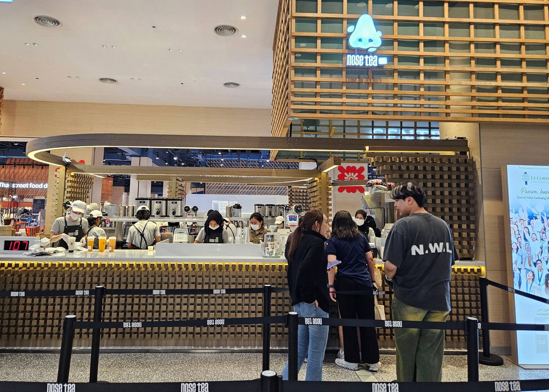 รีวิว Nose tea (โนส ที) เซ็นทรัลเวิลด์ - Nose Tea ชานมครีมชีส เด็ดจริง @ชั้น 7 CentralWorld