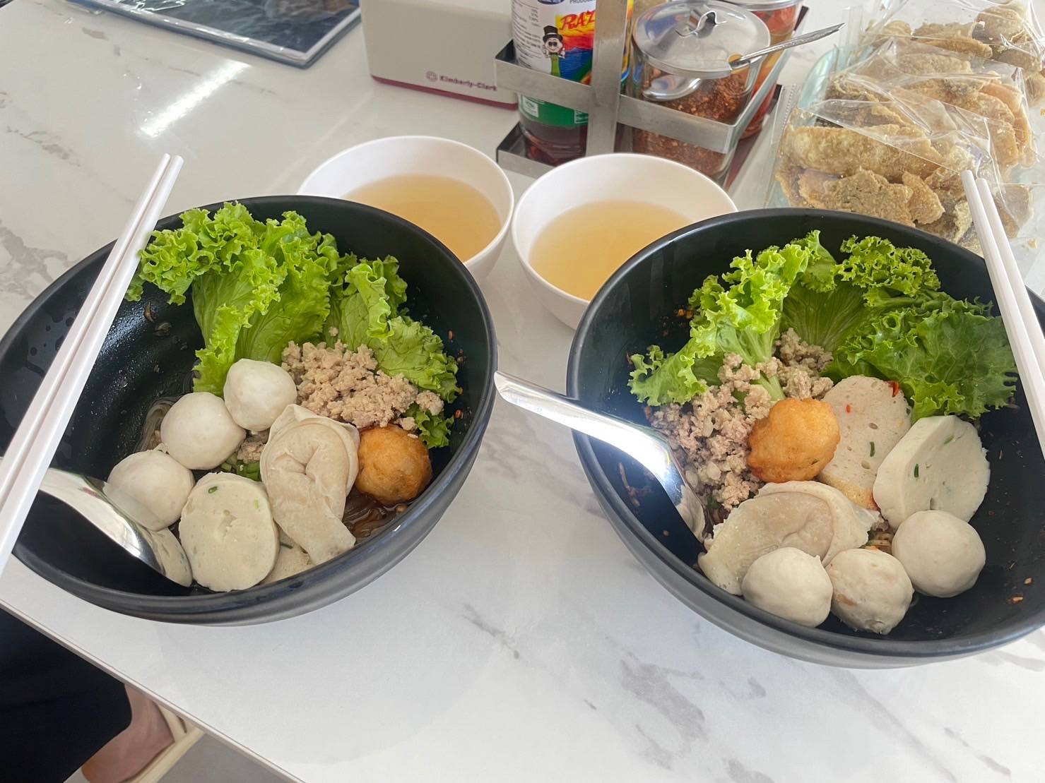 รูป A JUNG Fish Ball • อจัง ฟิชบอล (ชื่อเดิม สอาด ลูกชิ้นปลา) ถนนบรมราชชนี