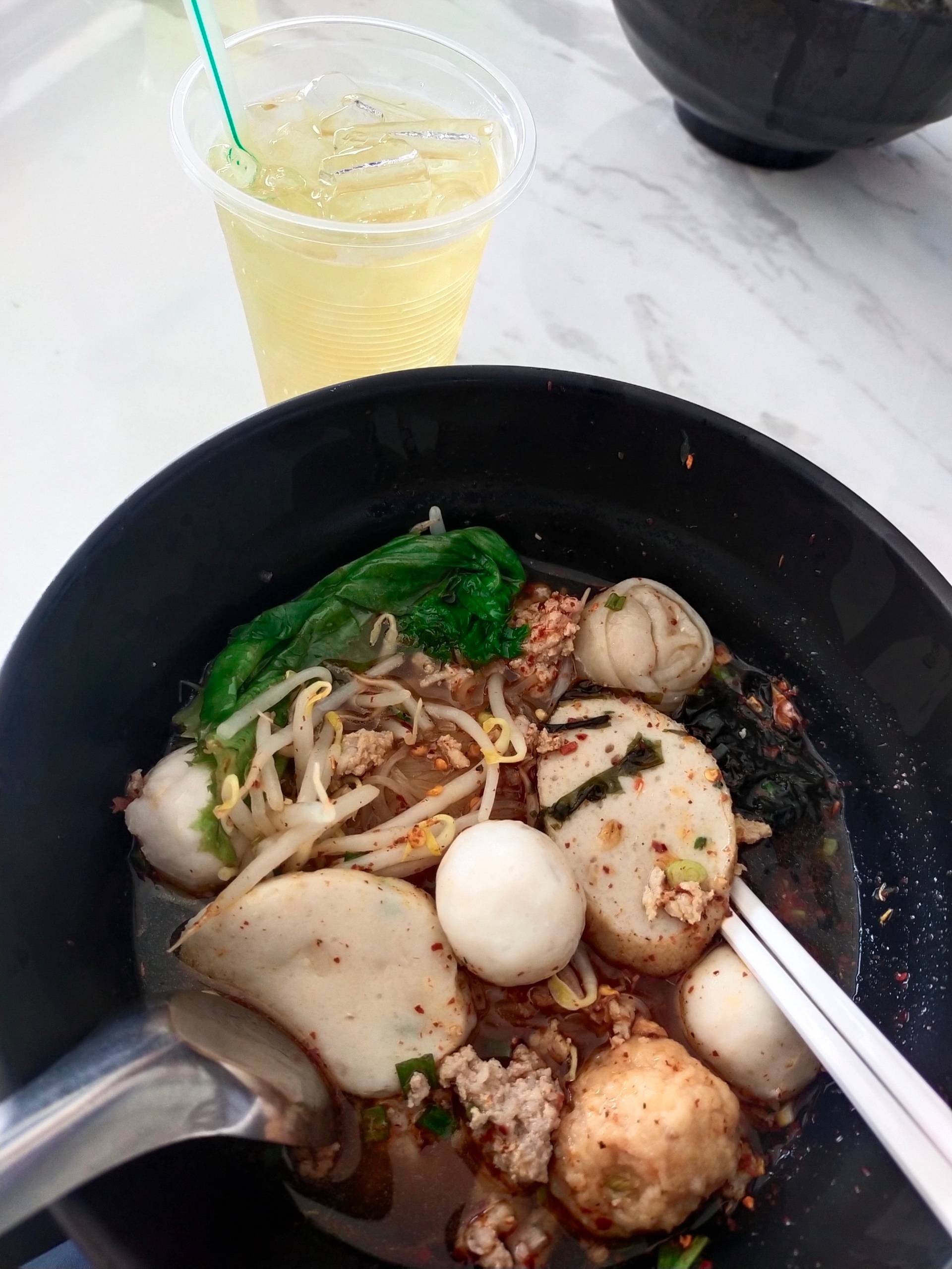 รูป A JUNG Fish Ball • อจัง ฟิชบอล (ชื่อเดิม สอาด ลูกชิ้นปลา) ถนนบรมราชชนี