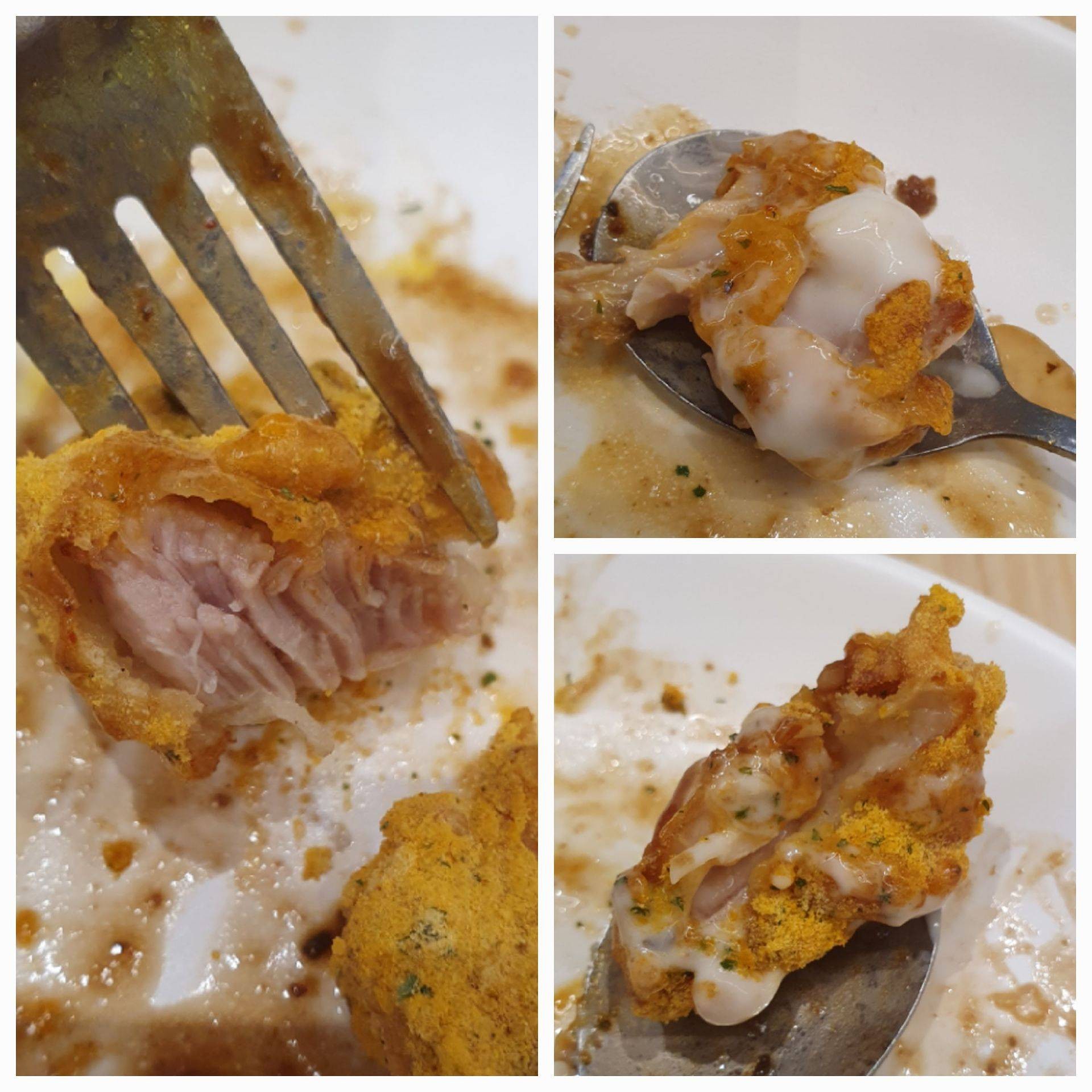 BBURINKLE • ทอดมาได้ฉ่ำดีมาก รสผงหวานนำ ทานกับซอสก็โอเค ร้าน BHC ...