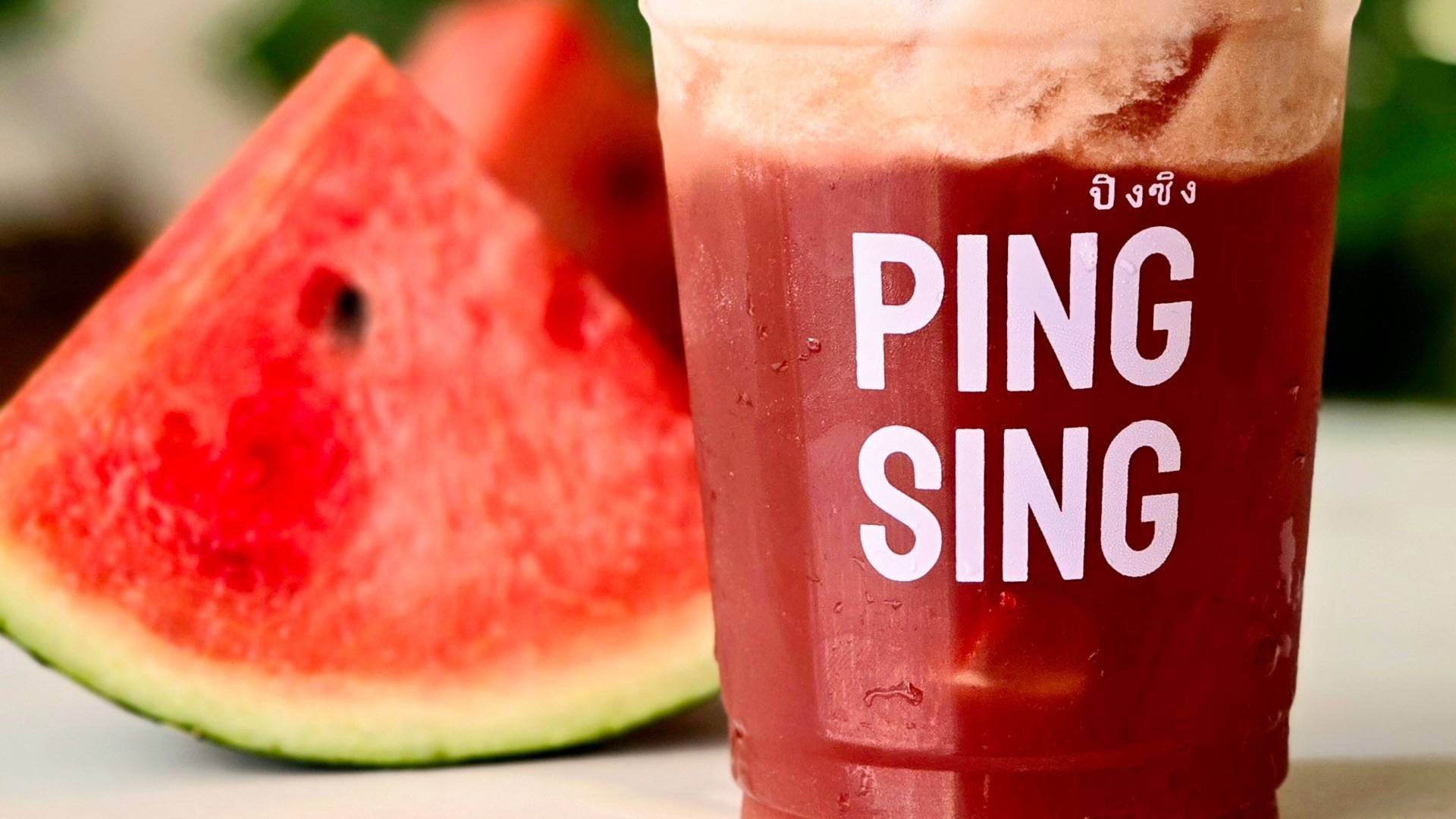 ร้าน Ping Sing Fruity Cafe (ปิงซิง ชาเนื้อผลไม้ปั่นสมูทตี้) | รีวิว ...