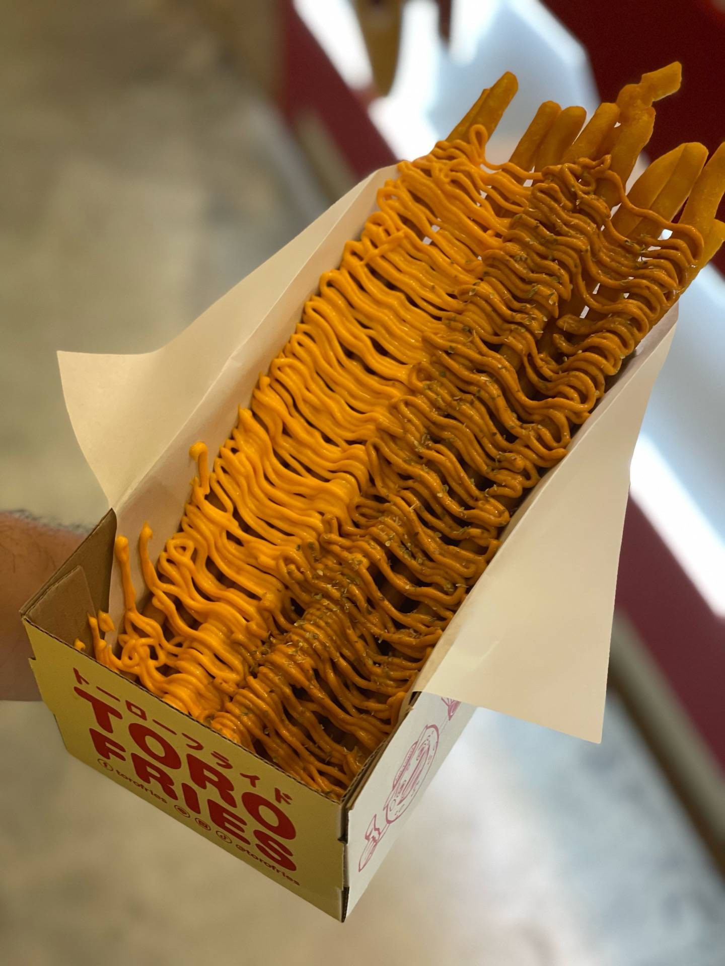 รีวิว Toro Fries True Digital Park - เฟรนช์ฟรายส์ยักษ์กับซอสหลากรสชาติ