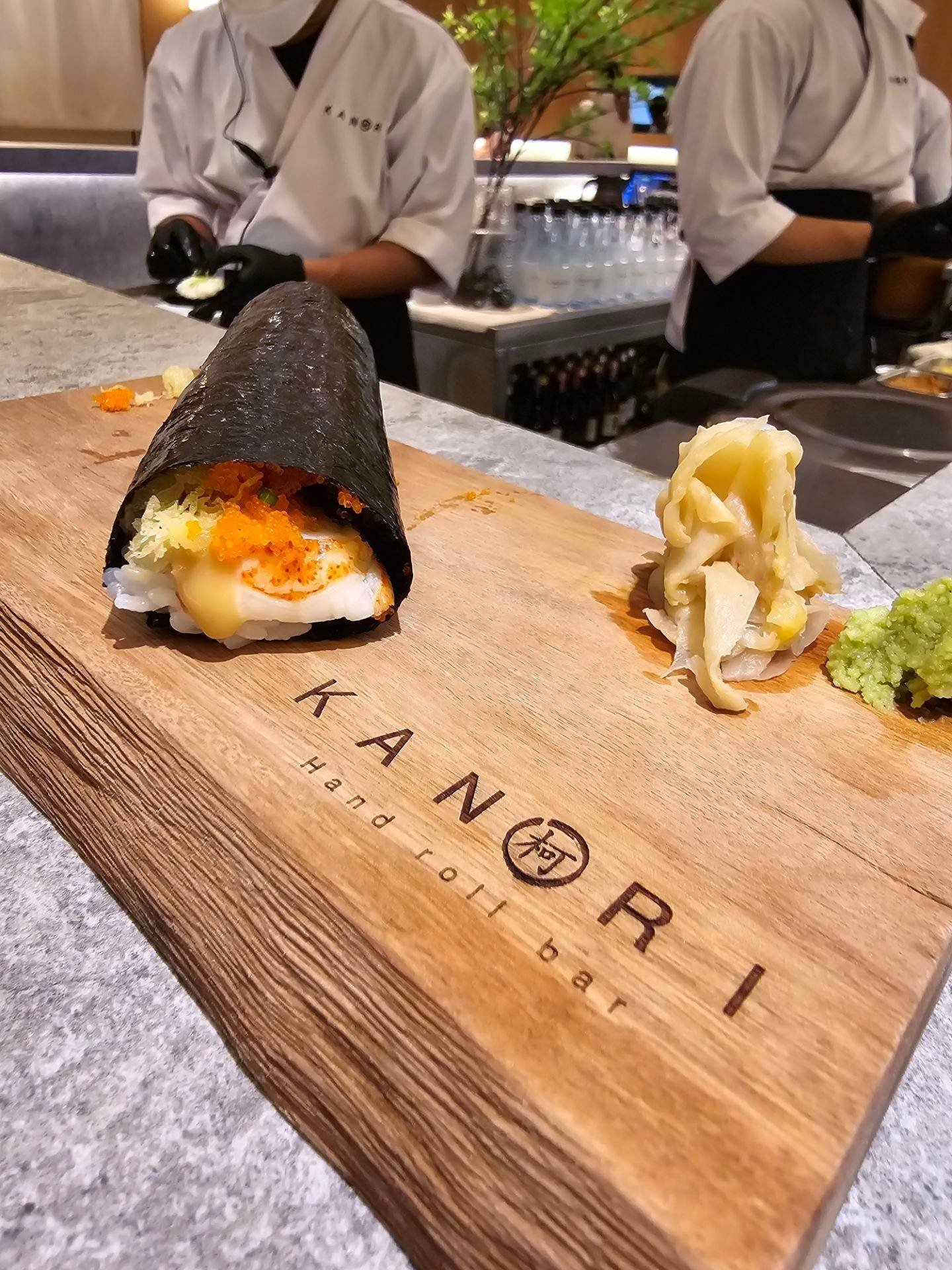 รูป Kanori Hand roll bar Emquartier ชั้น G