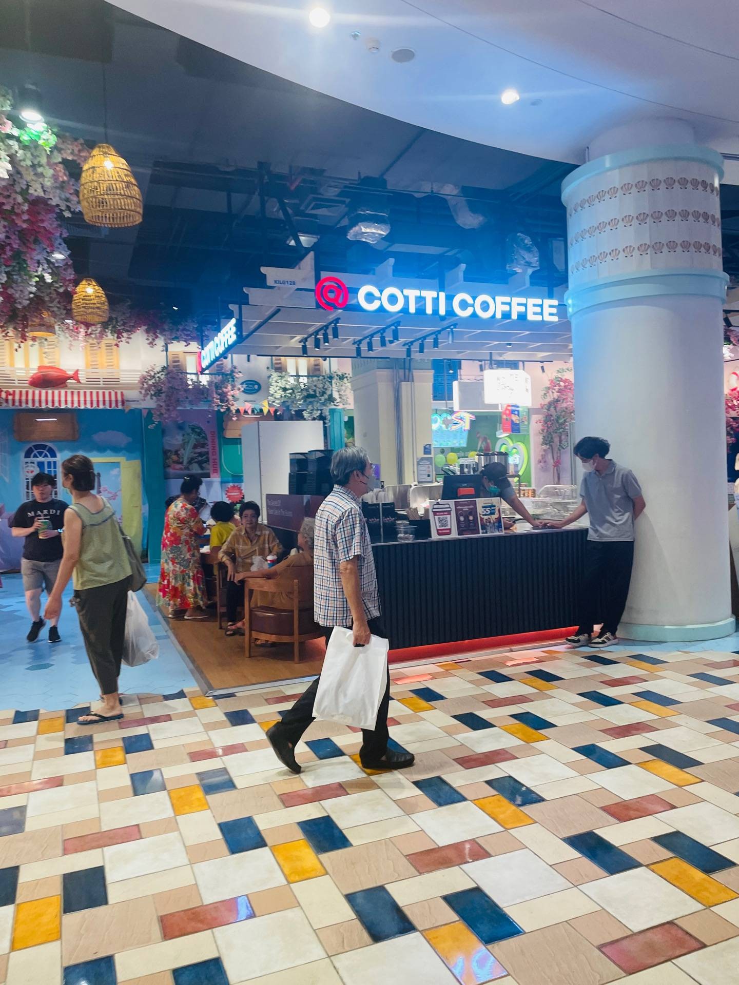 รีวิว Cotti Coffee Terminal rama3 - กาแฟราคาไม่แพง แถมถุงสวยๆด้วย