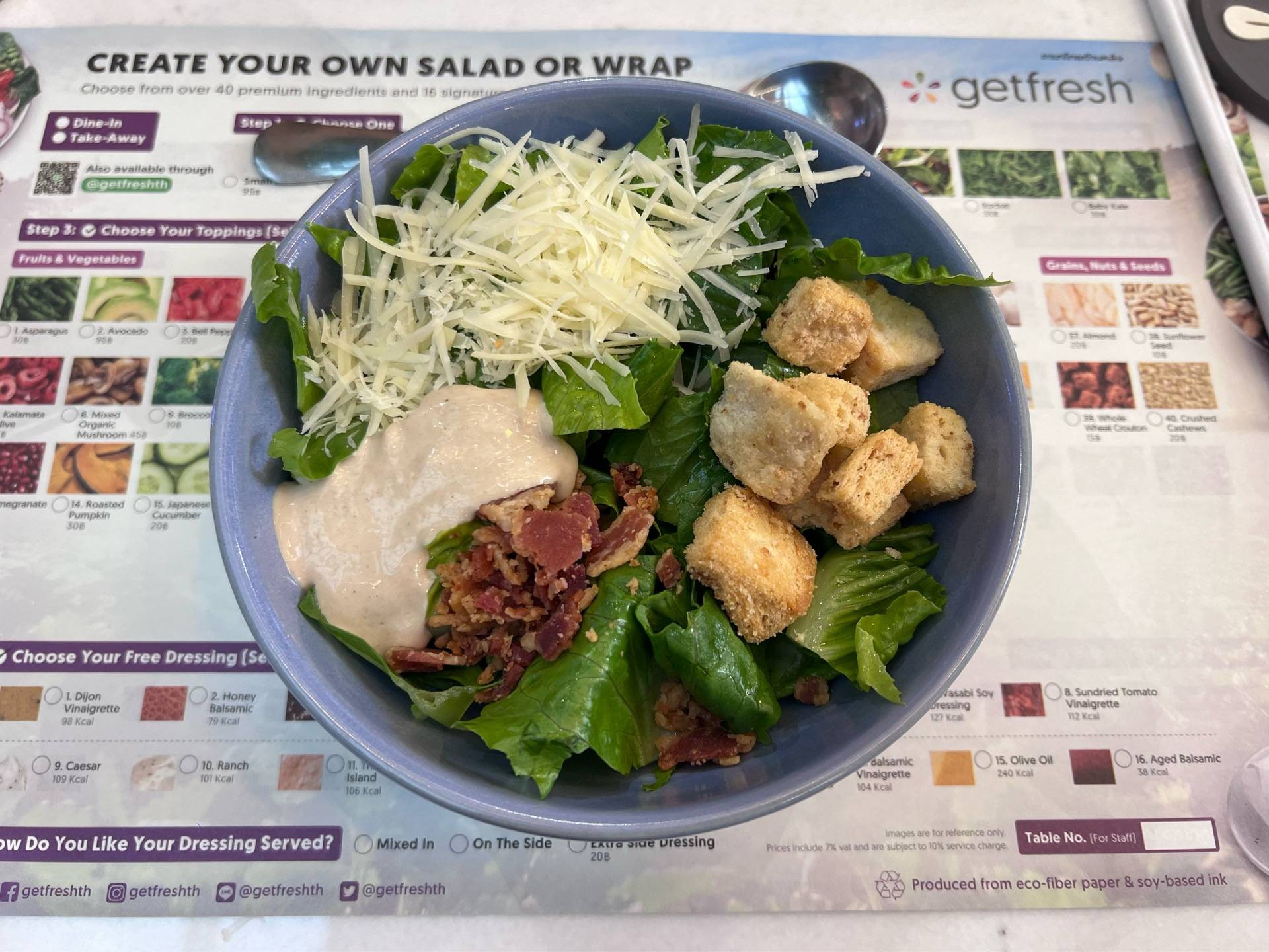 รีวิว getfresh The Mall Ngamwongwan - Free mini salad ชามใหญ่เวอร์ 🥗