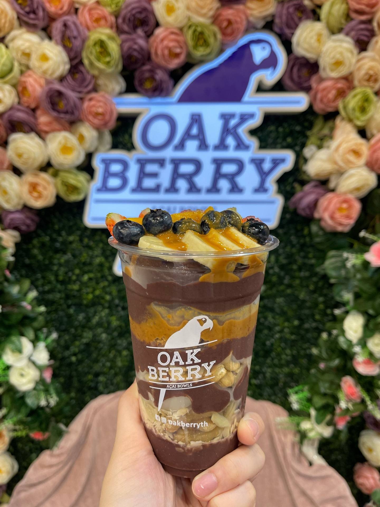 รีวิว OAKBERRY ACAI BOWLS สยามสแควร์วัน - Oak Berry 🫐🍓🥝🍌