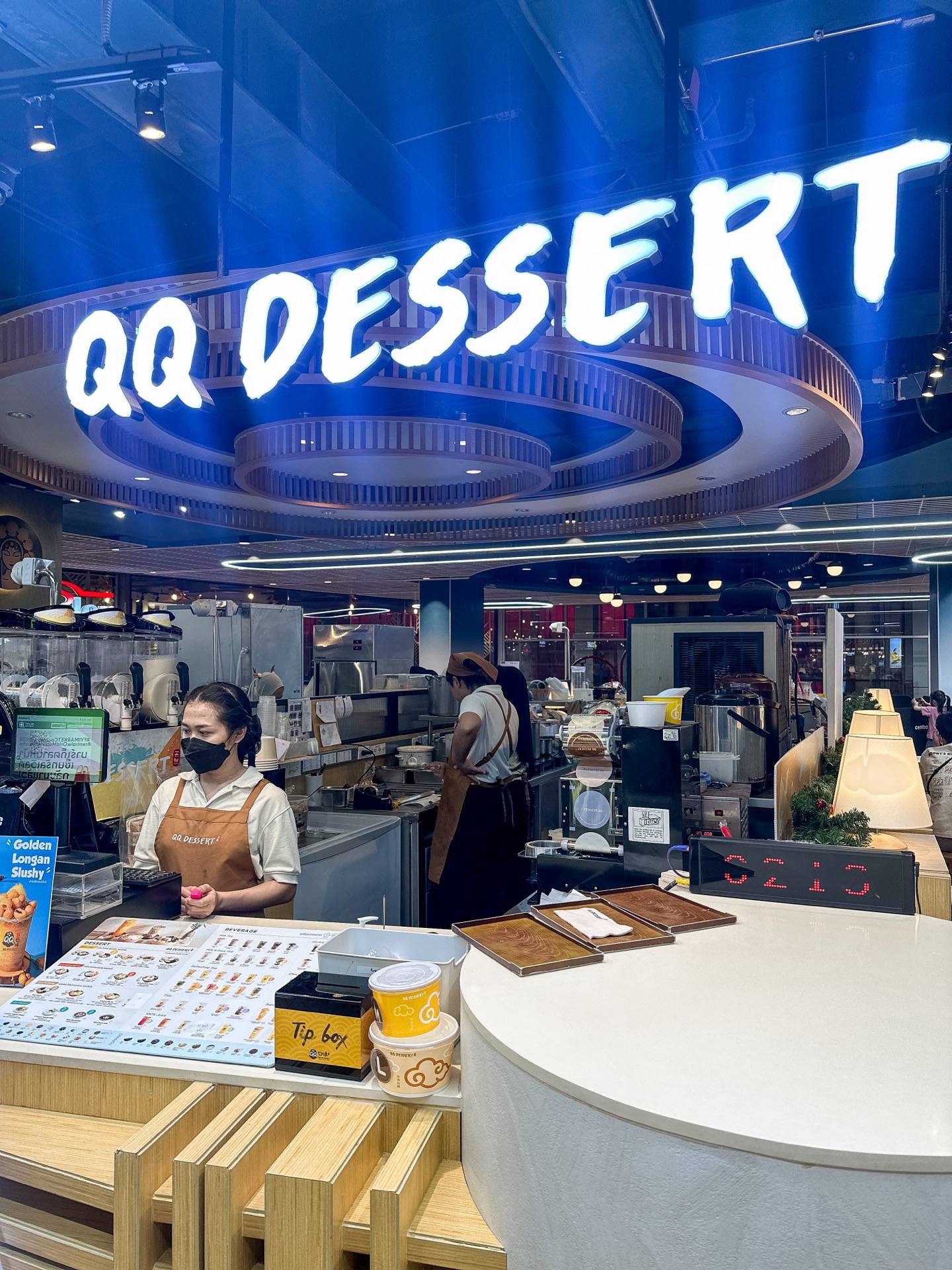 รีวิว QQ Dessert เซ็นทรัลเวิลด์ - ขนมหวานสไตล์ไต้หวัน อร่อยชื่นใจ