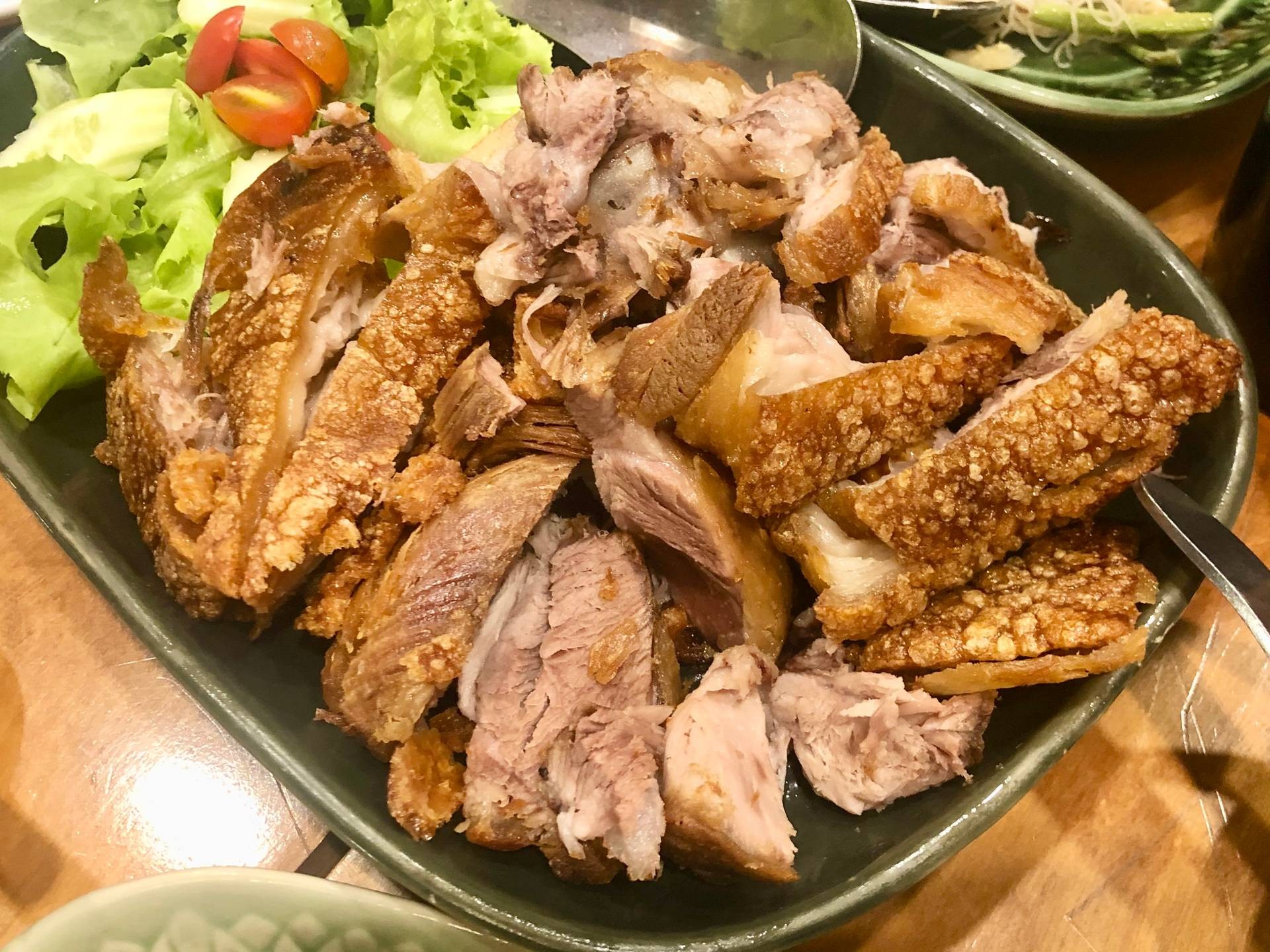 ขาหมูเยอรมัน ร้าน เรือนน้ำอลิษา