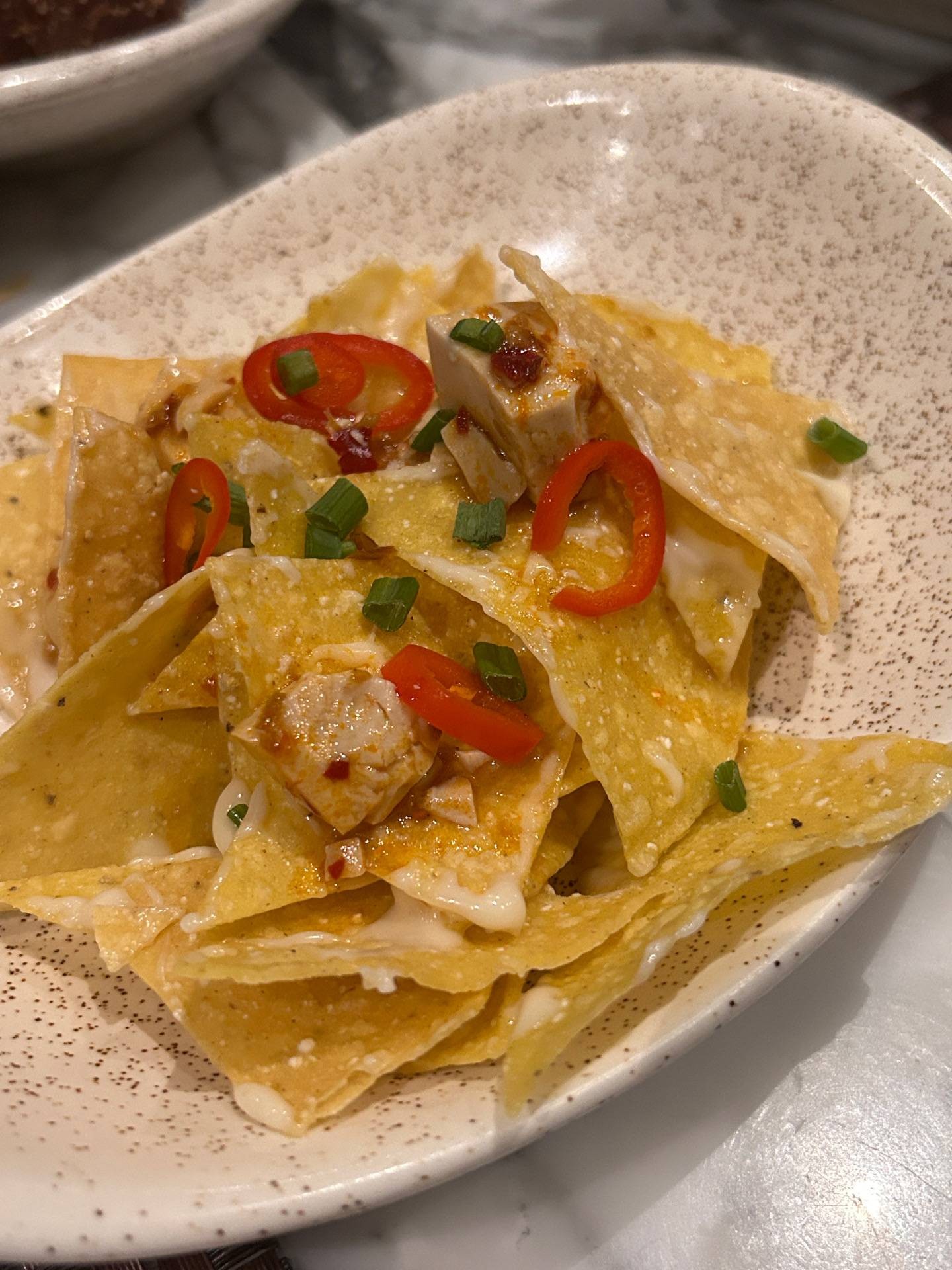 nacho mapo tofu ร้าน Prime @compass Skyview Hotel