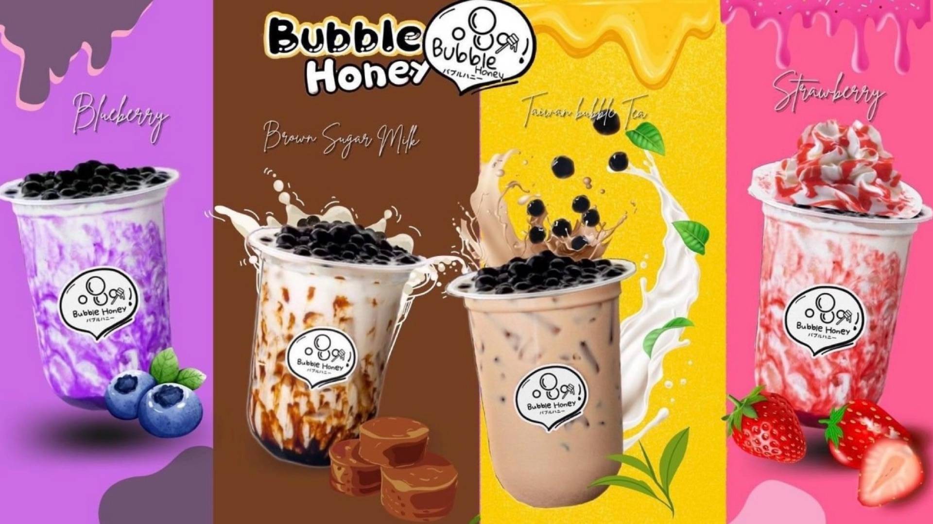 ชาไข่มุก Bubble Honey ตรงข้ามโฮมฮับอำนาจเจริญ - สั่งอาหารเดลิเวอรี | Wongnai x LINE MAN
