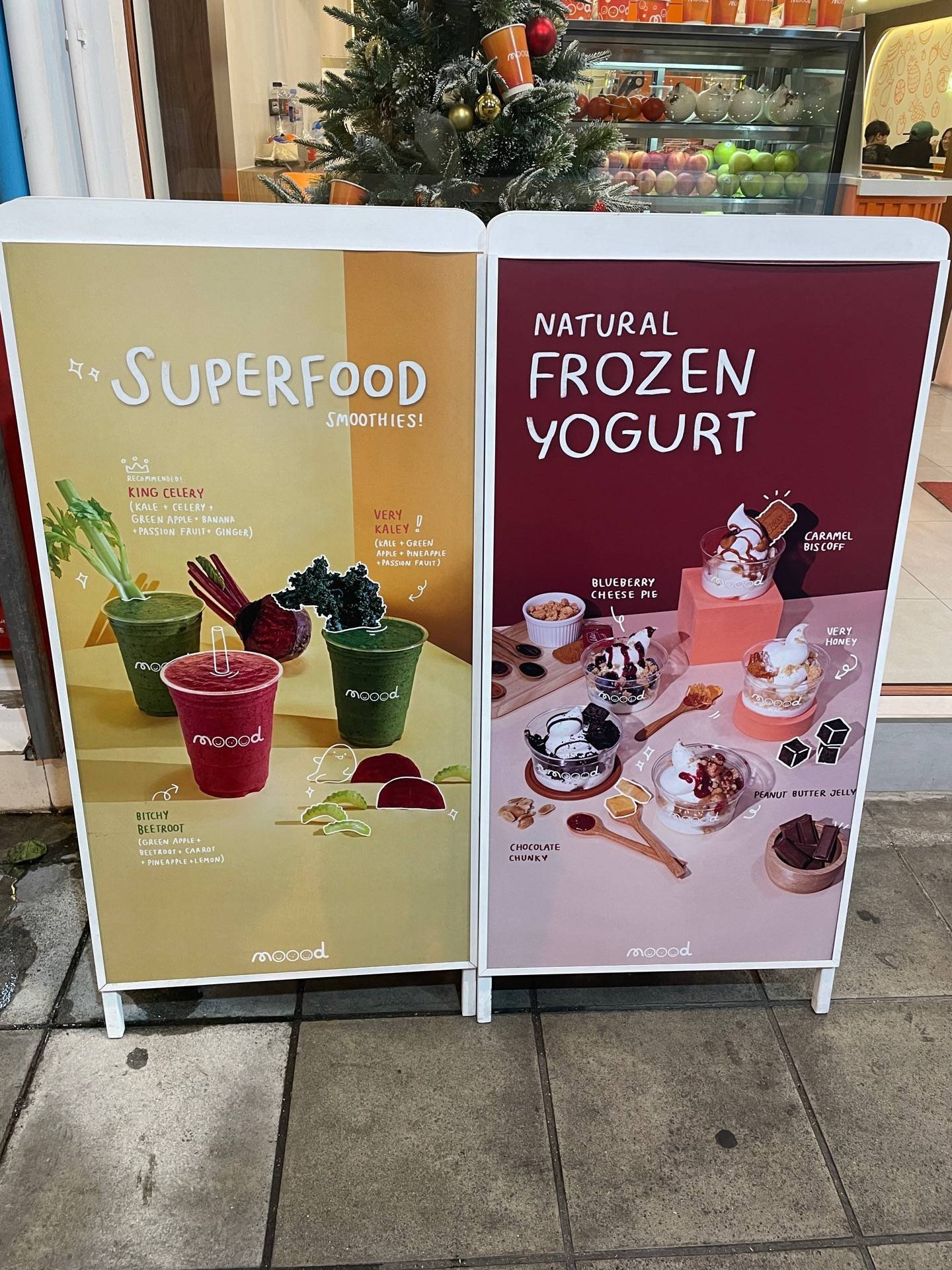 รีวิว Mooood Fresh Bar (มู้ดเฟรชบาร์) บรรทัดทอง - ร้านน้ำปั่น และโยเก ...