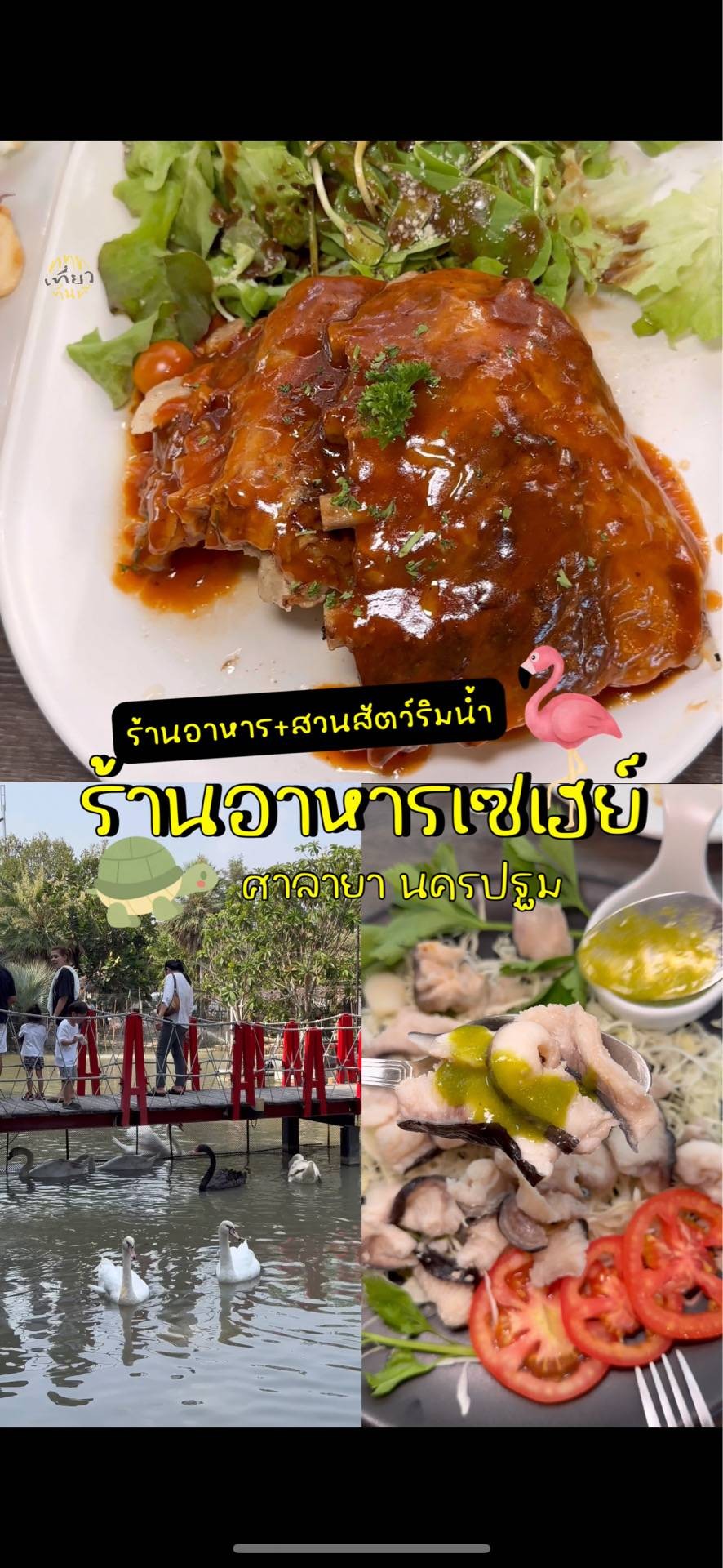 รีวิว Say Hay Restaurant ร้านอาหารเซย์เฮย์ - ร้านอาหาร ริมบ่อหงส์ ใกล้ ...