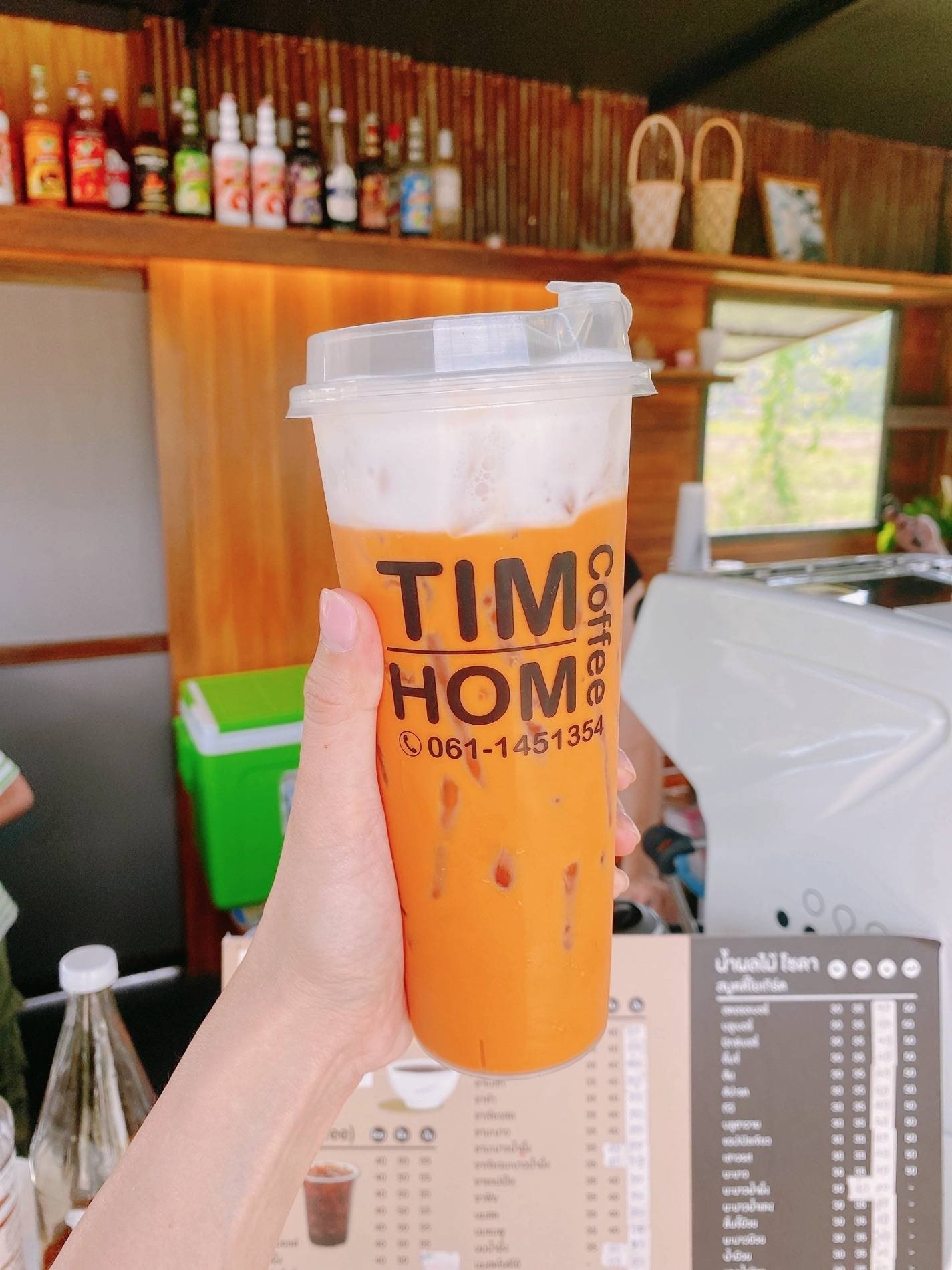 ร้าน Tim Hom coffee | รีวิวร้านอาหาร