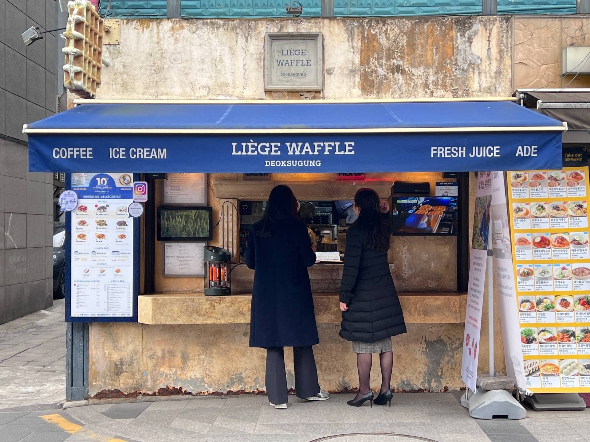 ร้าน Liege Waffle Deoksugung | รีวิวร้านอาหาร
